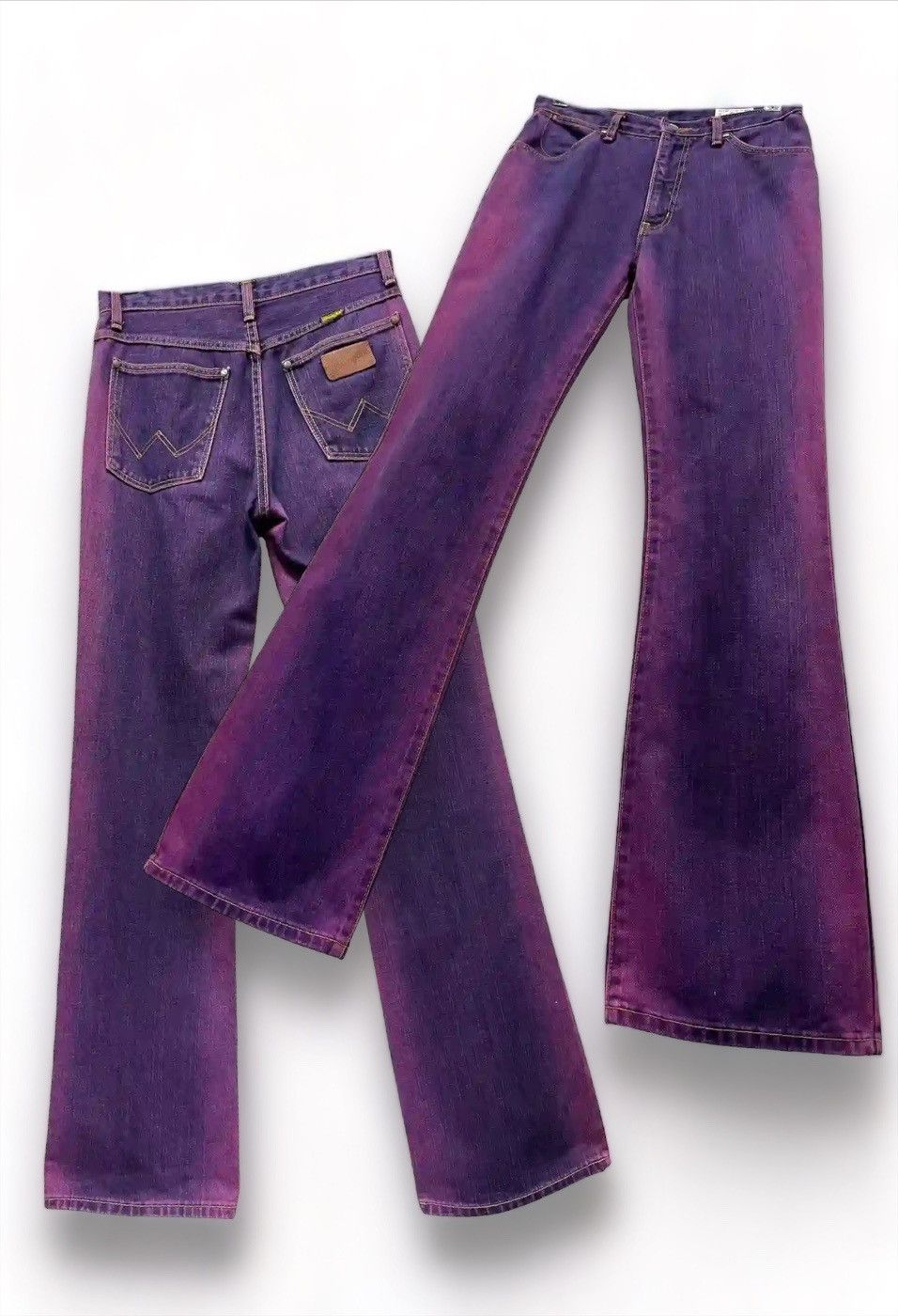 Vintage 🔥Indigo Purple Vtg Blue Bell High Waist Flare Denim Japan | Grailed