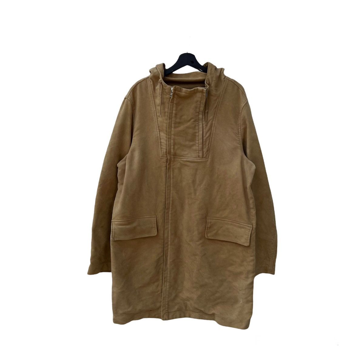Helmut Lang VINTAGE HELMUT LANG MADE IN ITALY LONG JACKET VELVET | Grailed