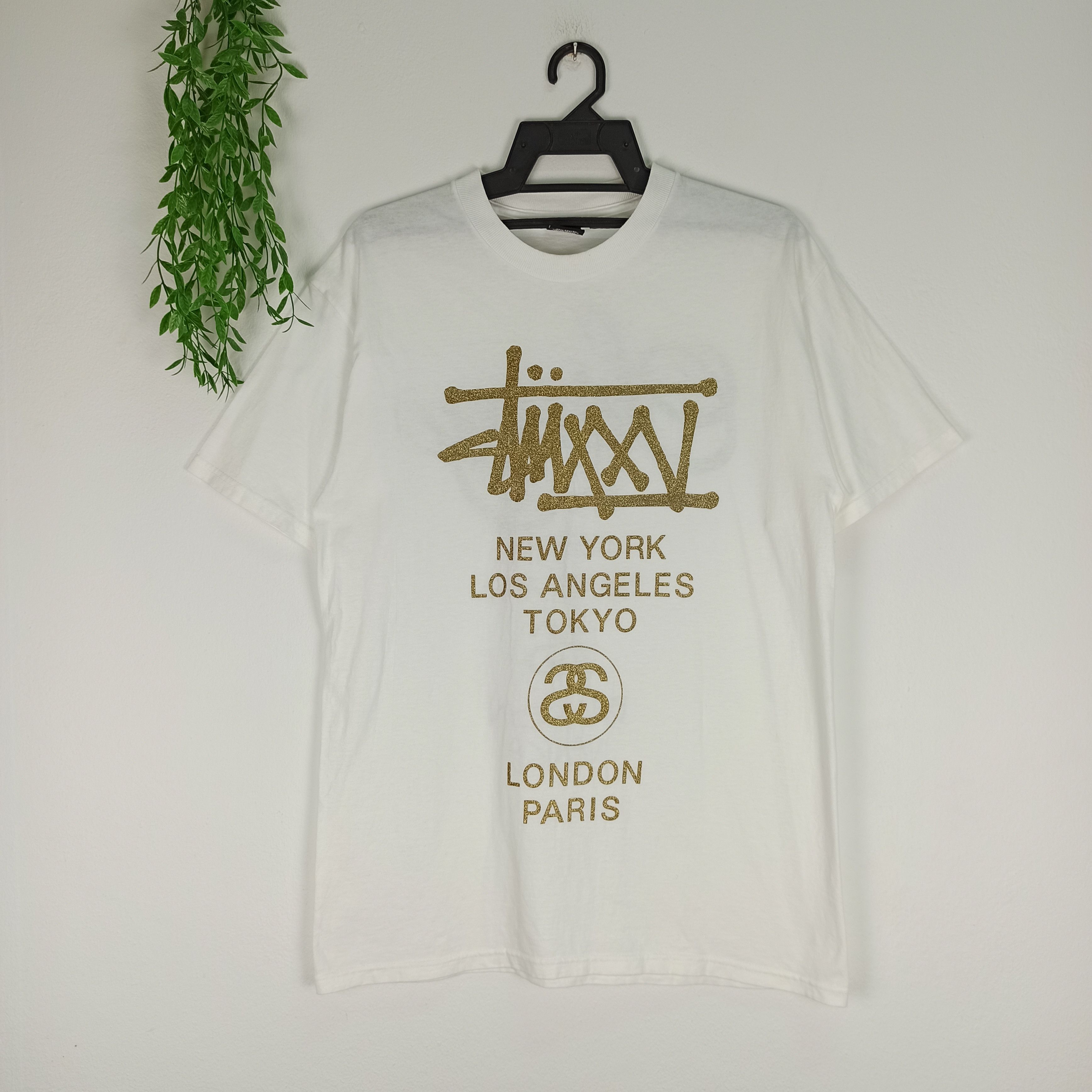 Stussy Rare Stussy Gold New York Los Angeles Tokyo London Paris | Grailed