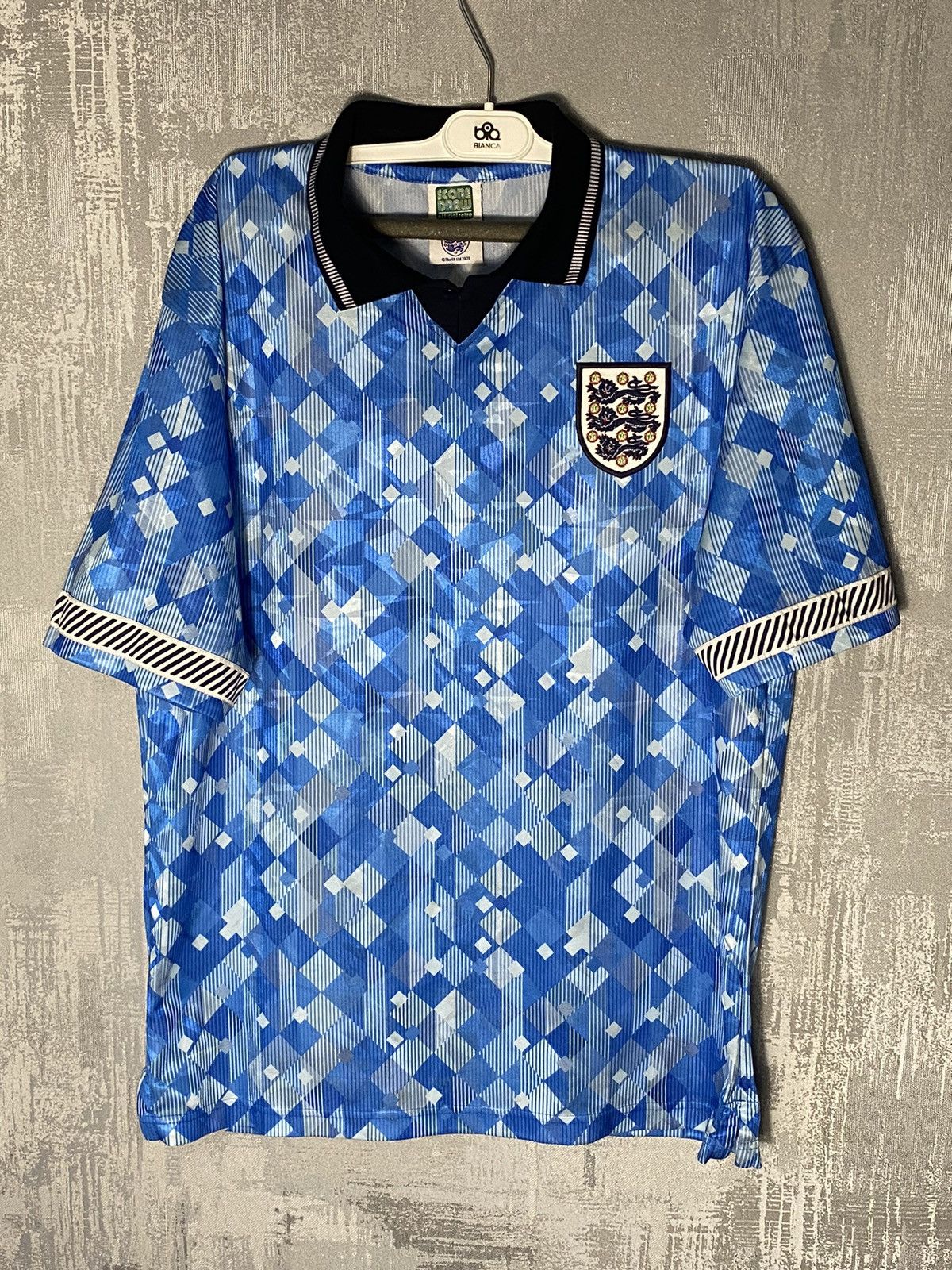 Fifa World Cup × Soccer Jersey × Vintage 1990 England National Team ...