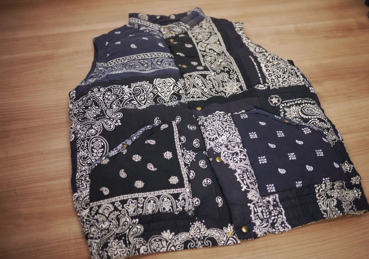 Visvim Brand New Visvim 18SS ICT Black Kofu Insulator Down Vest 4 | Grailed