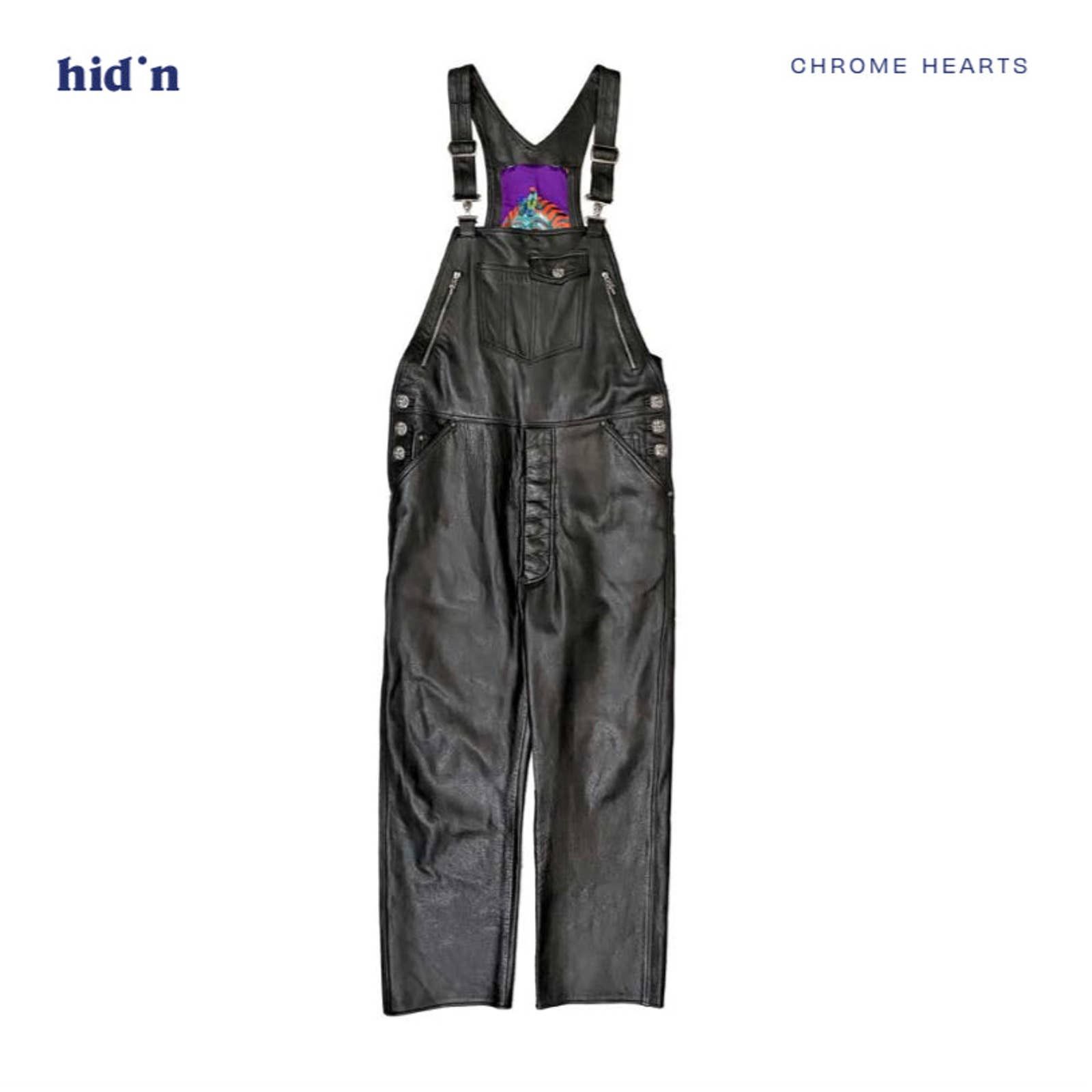 Chrome Hearts BIGBANG Taeyang's 1/1 Leather Overalls | Grailed