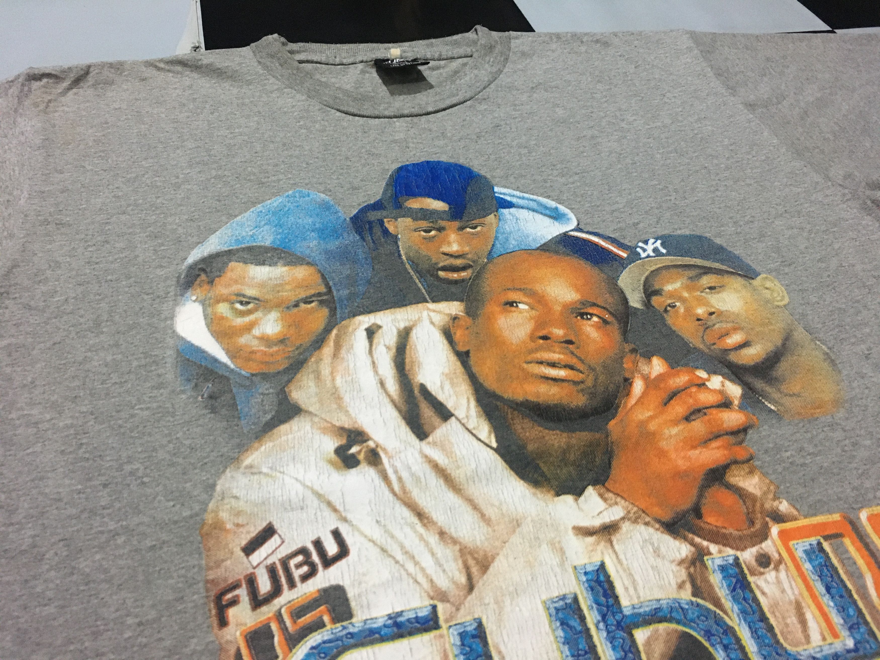 Fubu × Rap Tees × Vintage Vintage Fubu Shirt 90s Rapper Single stitch | Grailed