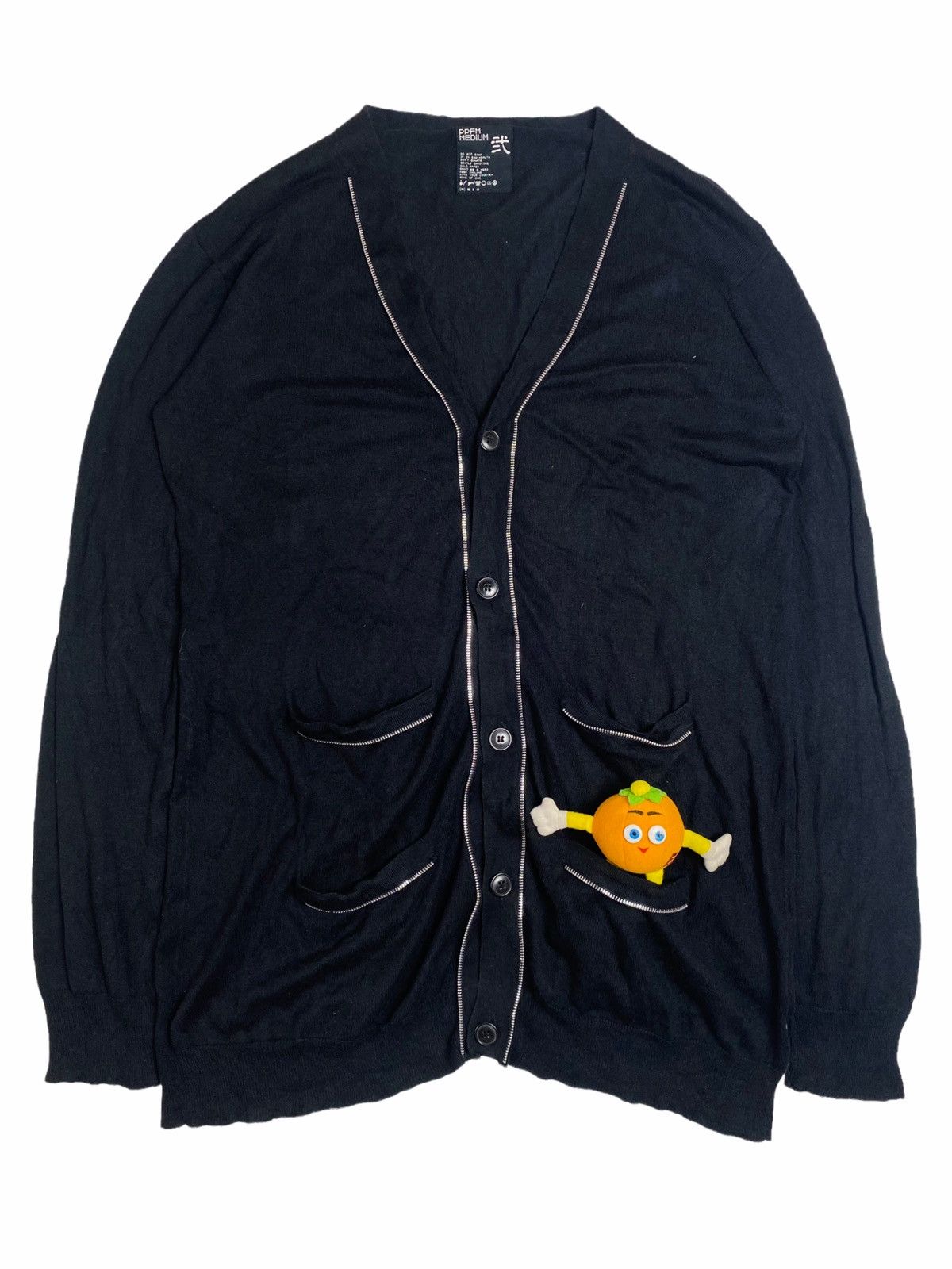 PPFM 2000s PPFM - Lightweight Cargo Multipocket Cardigan | Grailed