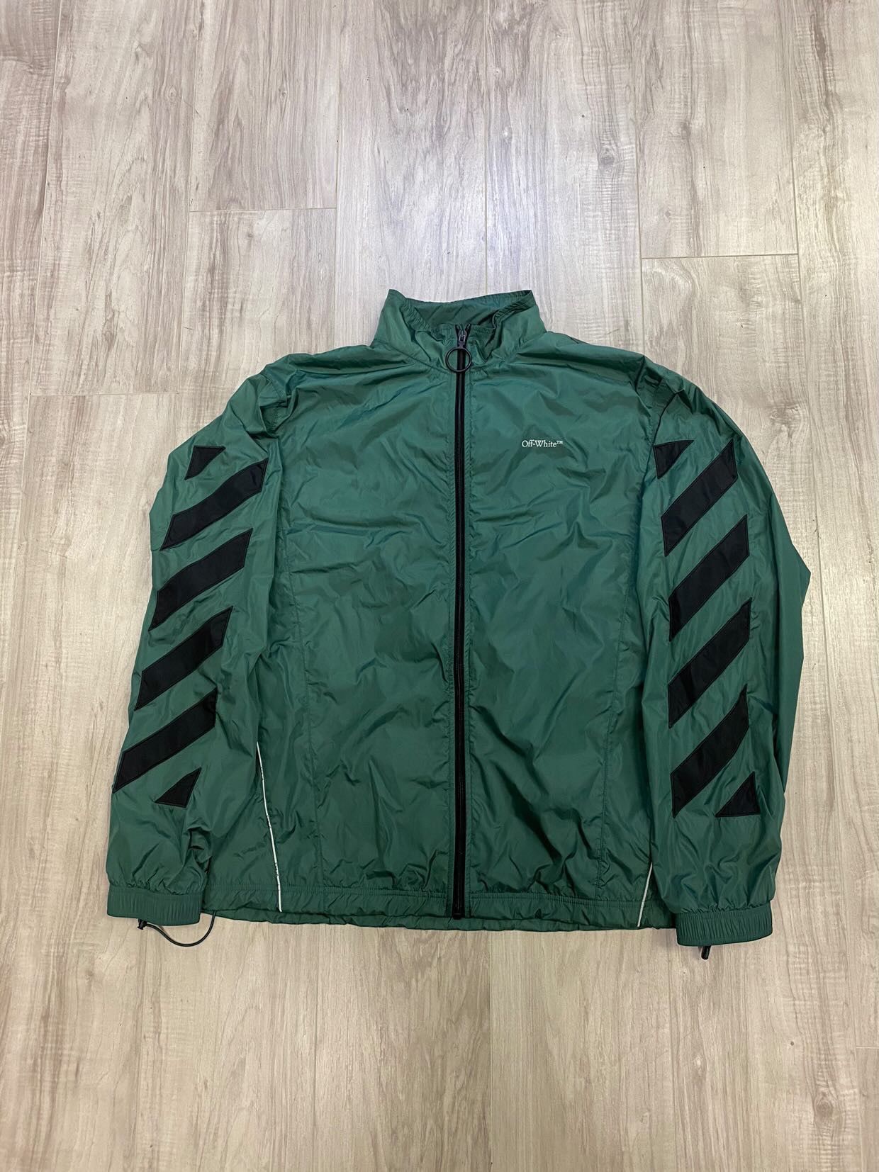 Off-White RARE Off-White Diagonals Wind Breaker 🍃 | Grailed