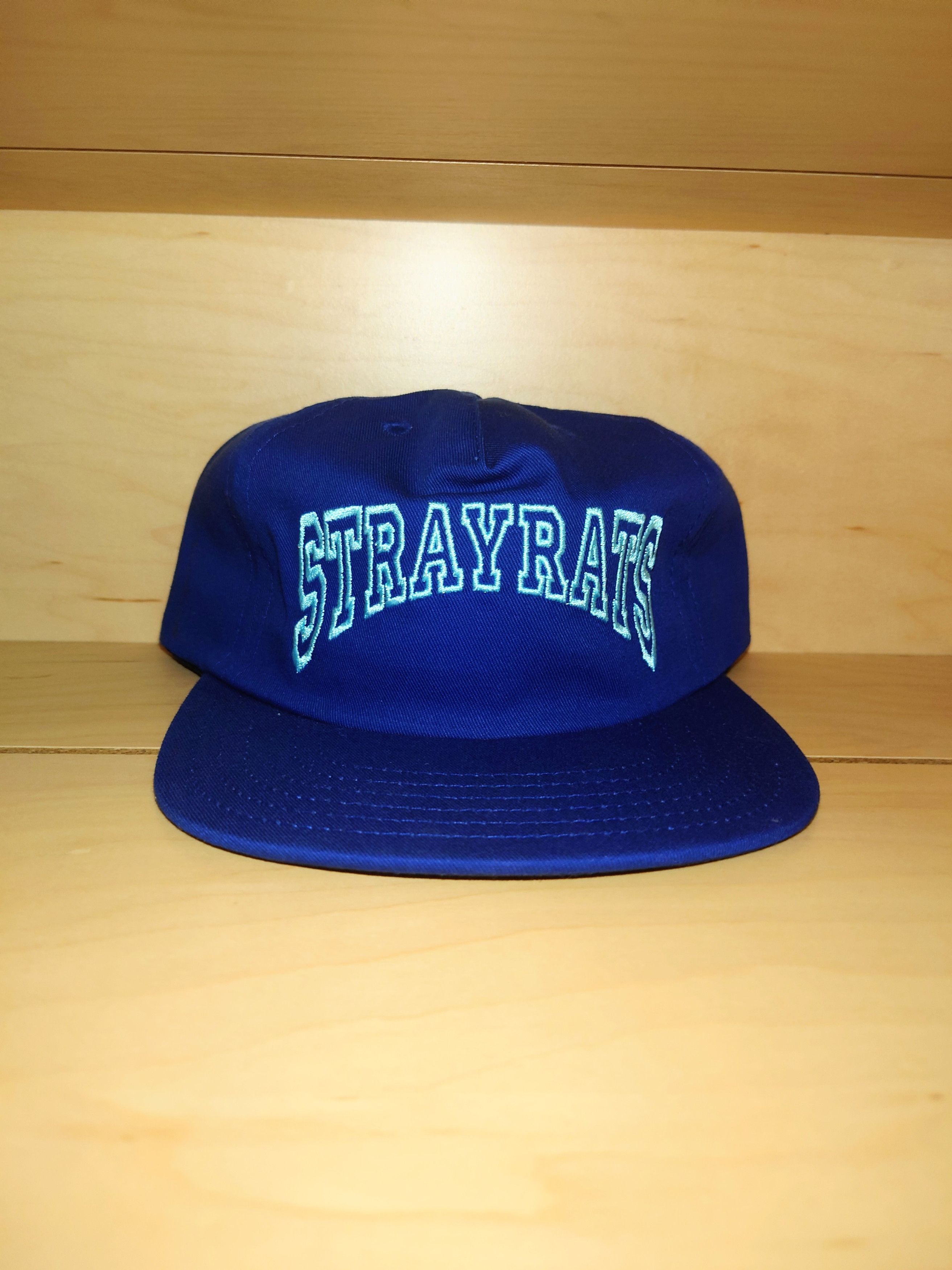 Stray Rats × Streetwear Stray Rats Blue Arch Logo Hat | Grailed