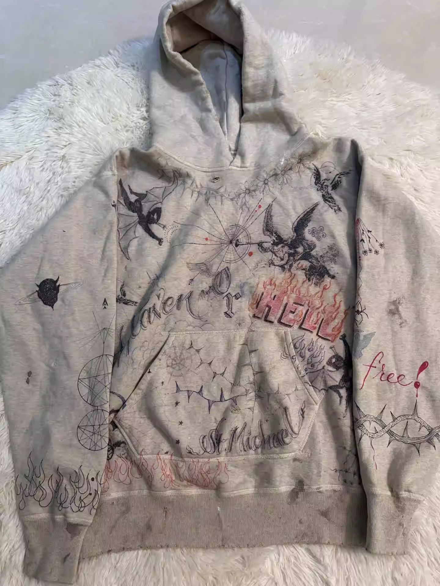 Saint Michael Saint Michael vintage hoodie | Grailed