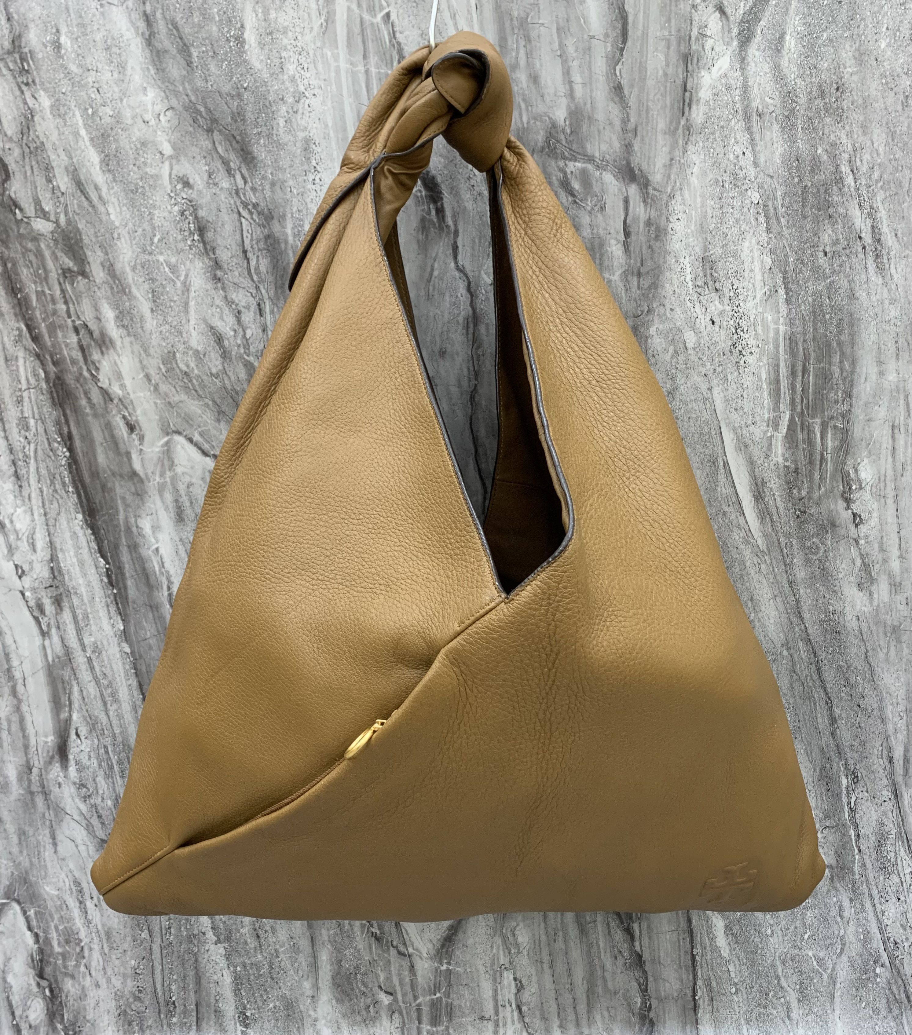 Designer × Streetwear × Tory Burch Tory Burch Zoe Tie Bag Brown Leather ...