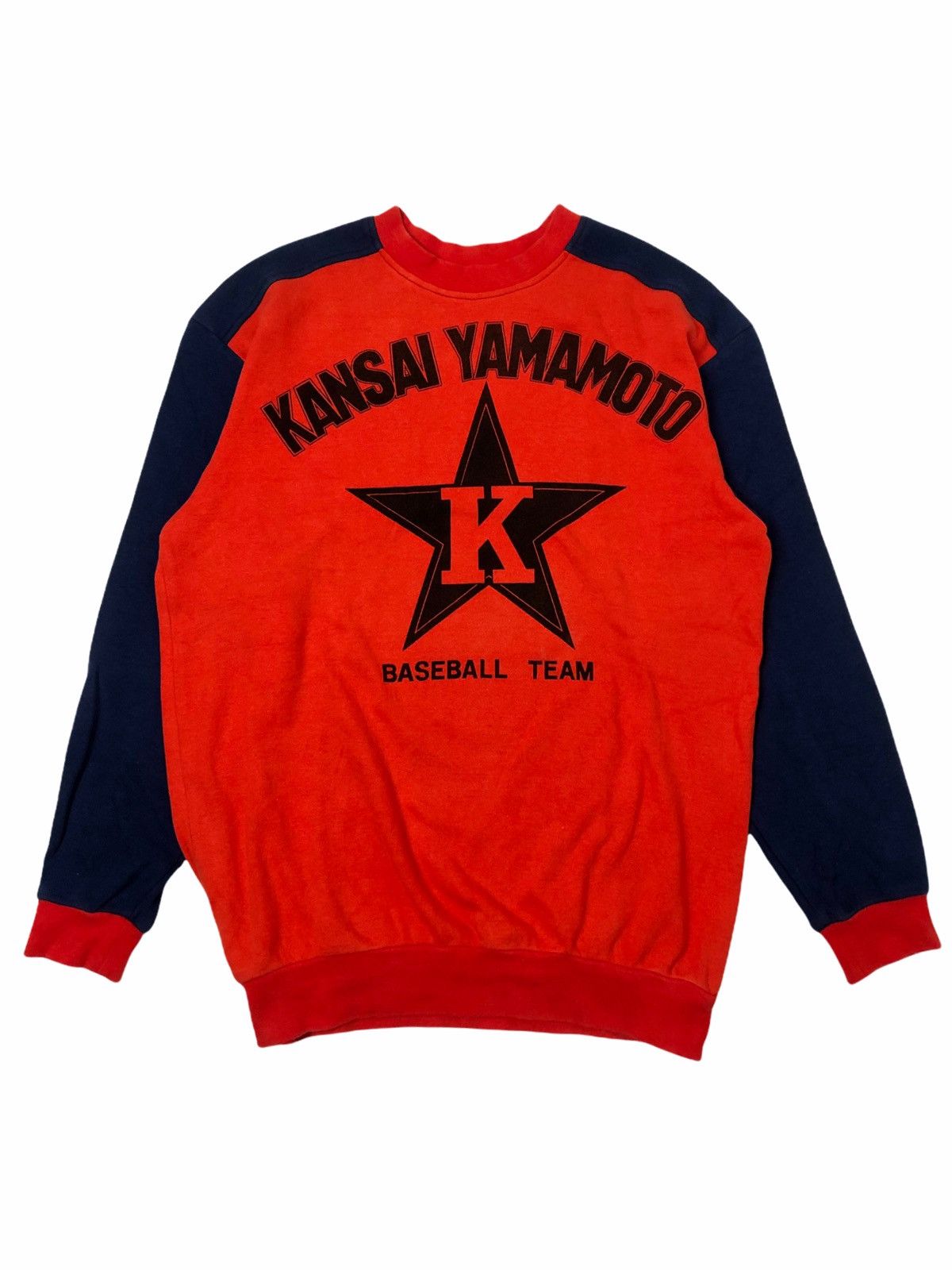 Kansai Yamamoto 🛒SOLD BUNDLE🛒80s Kansai Eye - Baseball Team Crewneck ...