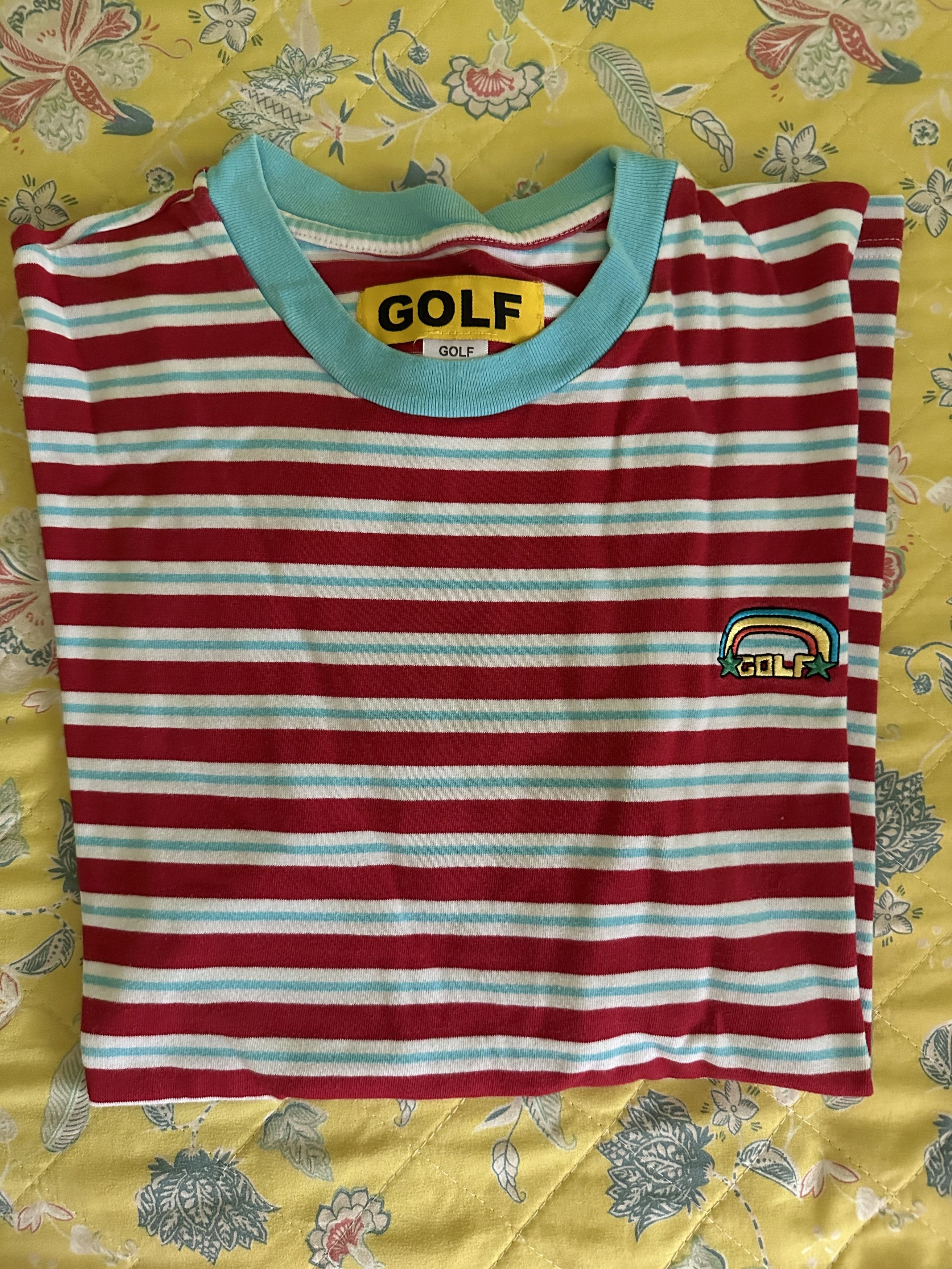 Golf Wang GOLF WANG STRIPED RAINBOW TEE | Grailed