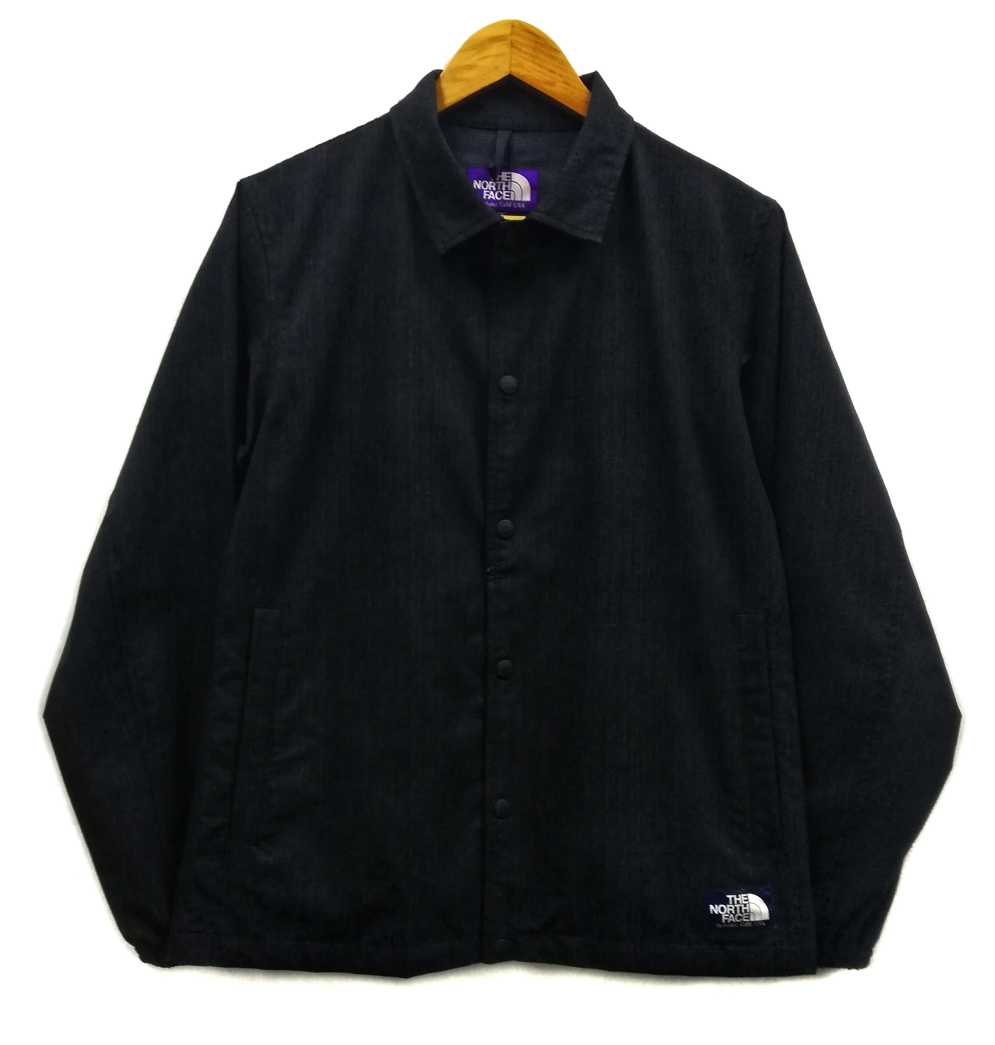The North Face 🔥TNF Purple Label Button Up Lightweight Black Jacket🔥 ...