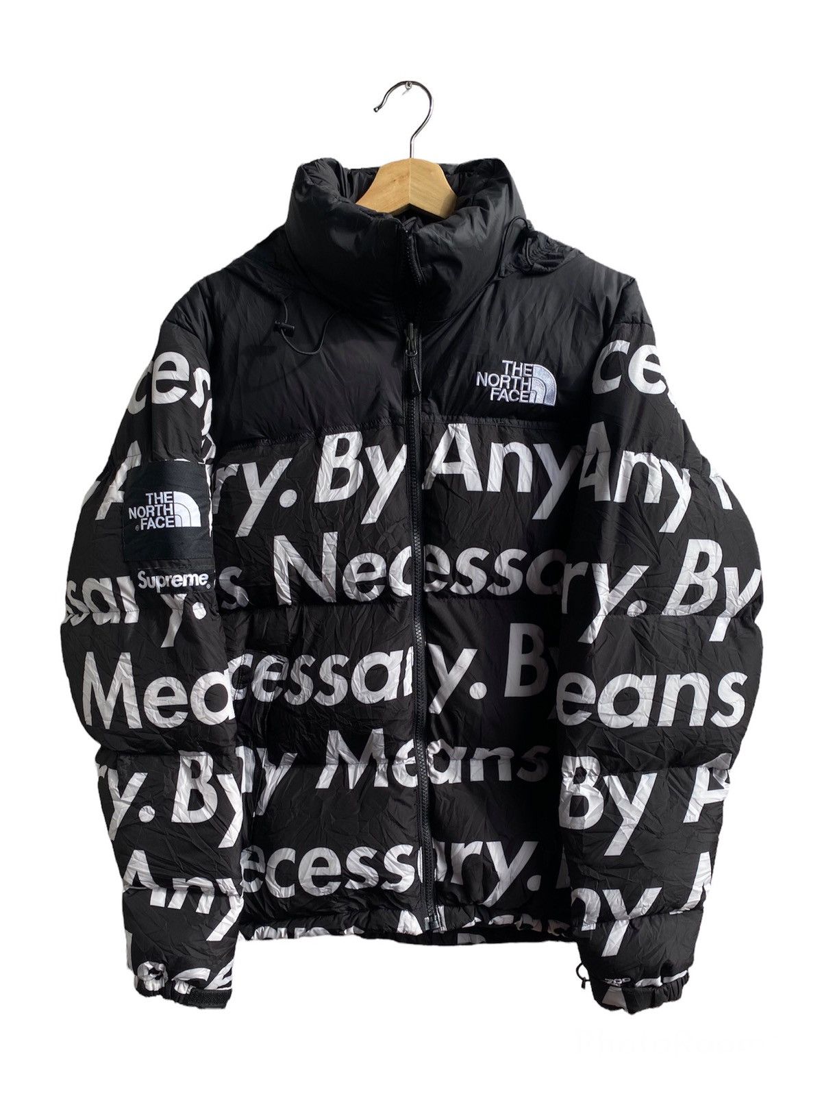 Supreme × The North Face By Any Means Necessary Nuptse Jacket | Grailed