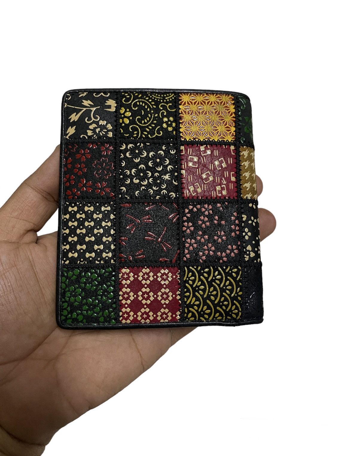 Handmade Rare Vintage Japan Leather Wallet Bifold Japanese Motive | Grailed