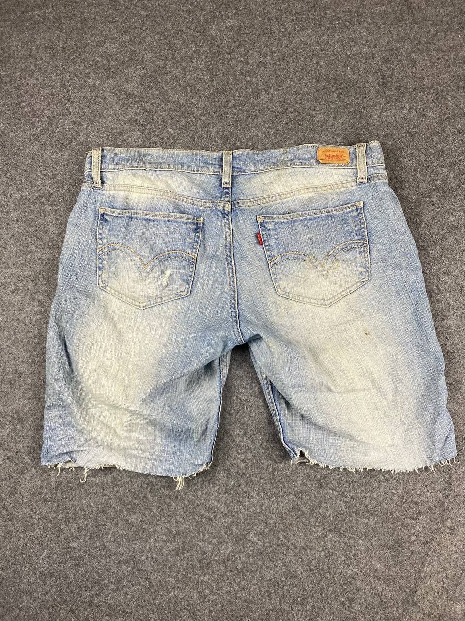 Vintage vintage levis 524 too superlow custom short denim | Grailed