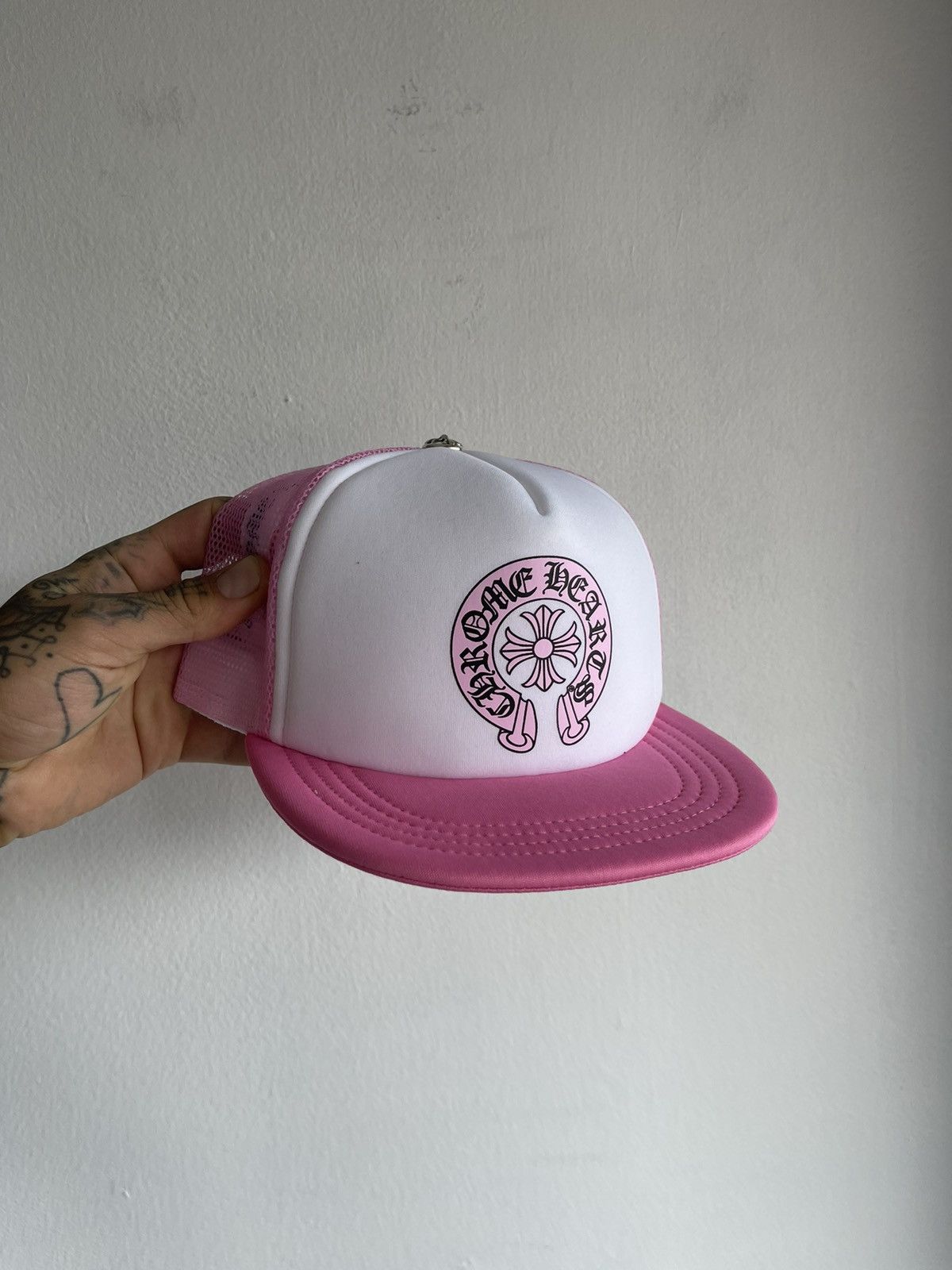 Chrome Hearts Chrome Hearts 2021 NYFW Matty Boy PINK Snapback Hat | Grailed