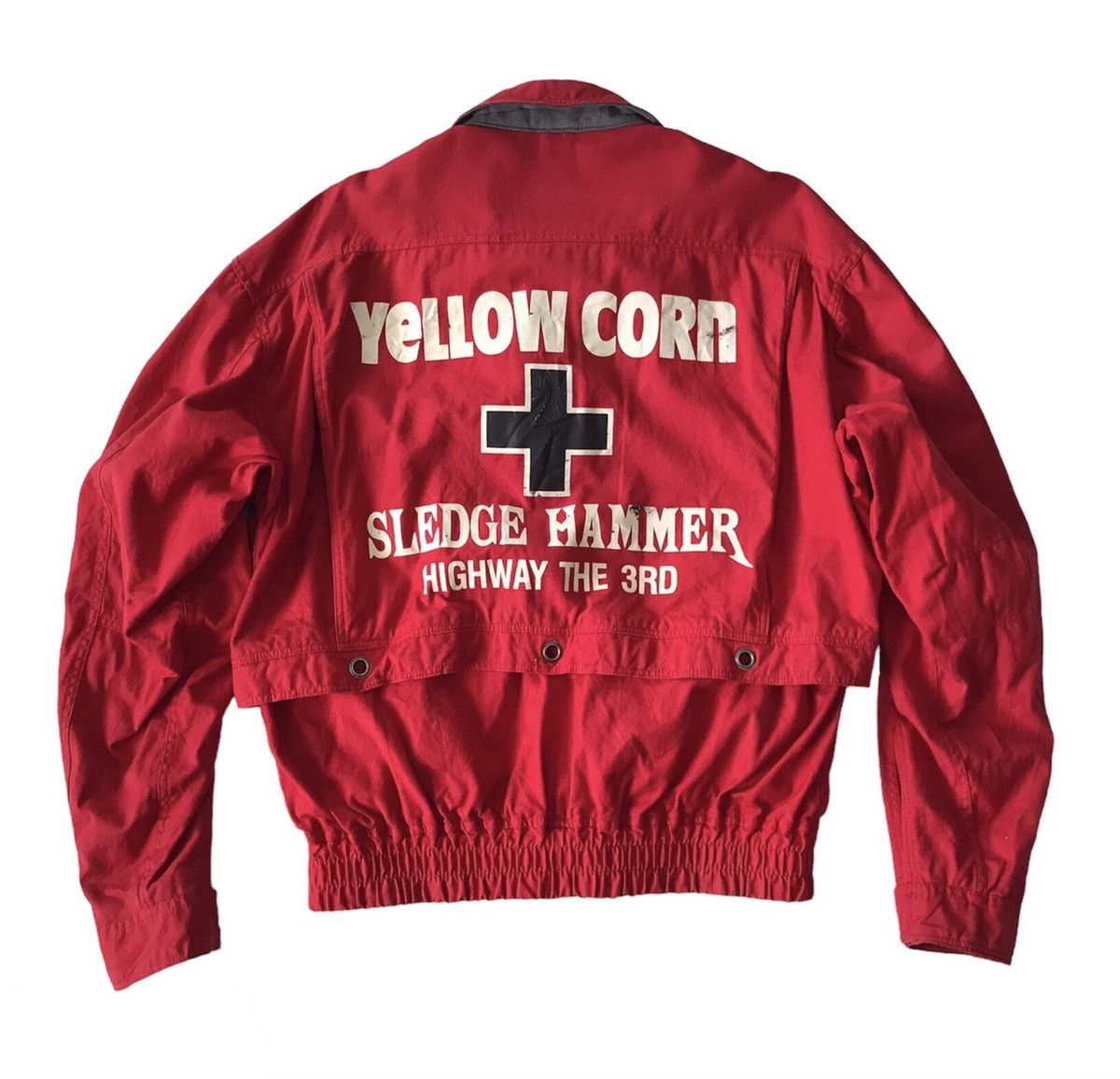 Vintage 💥Yellow Corn Sledge Hammer Highway Magician Tokyo Jacket | Grailed