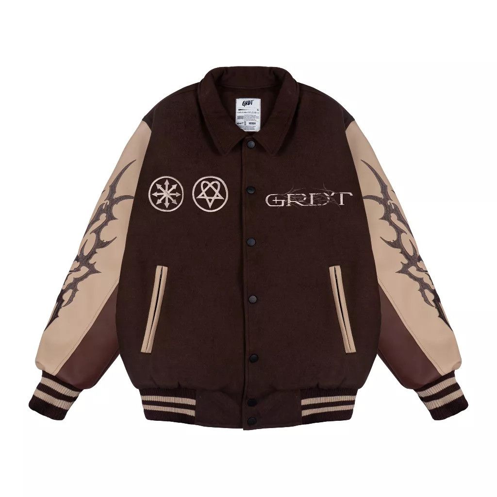 Japanese Brand × Streetwear × Varsity Jacket GRDT Fenomenal Varsity ...