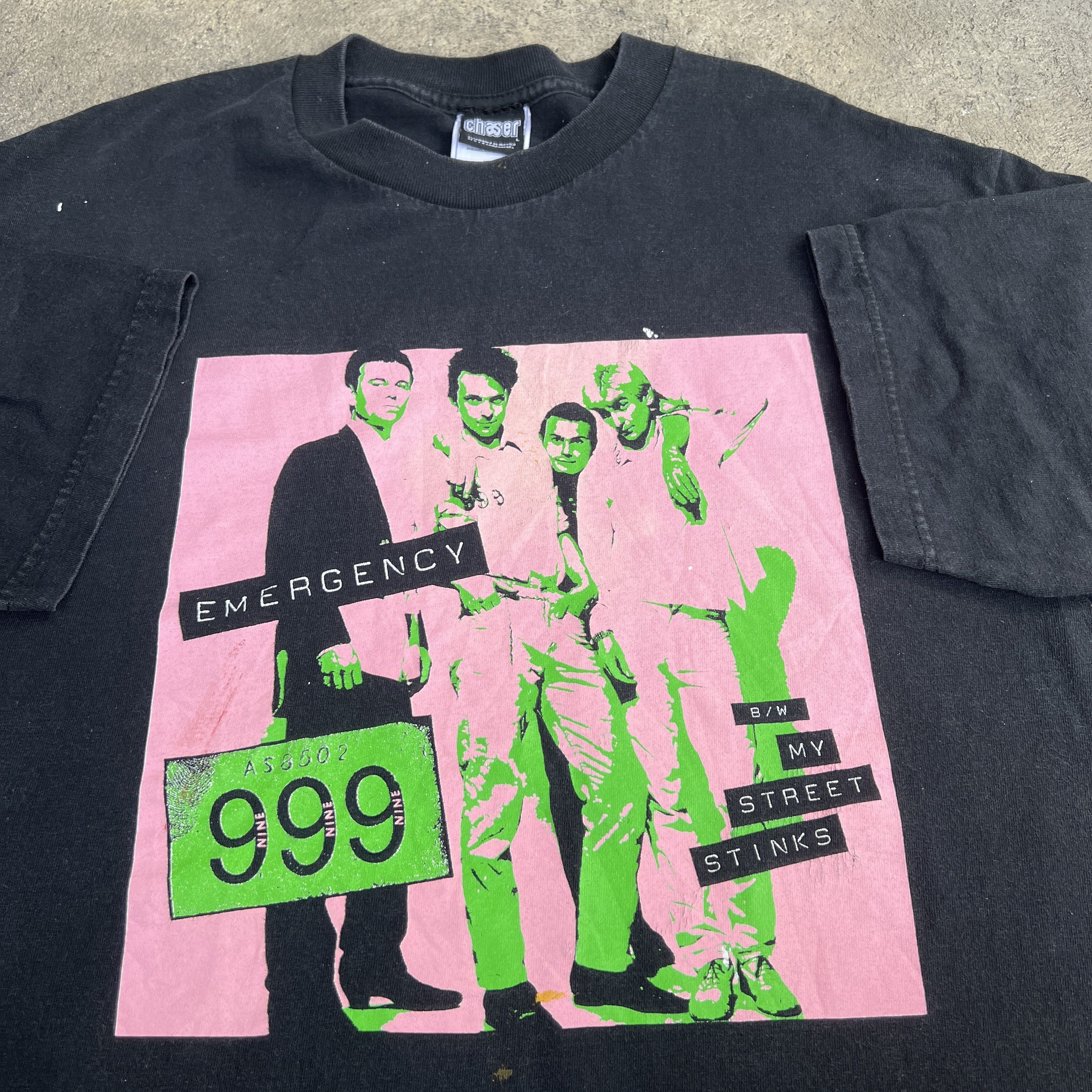 Band Tees × Very Rare × Vintage Vintage 999 Band English Punk Rock ...