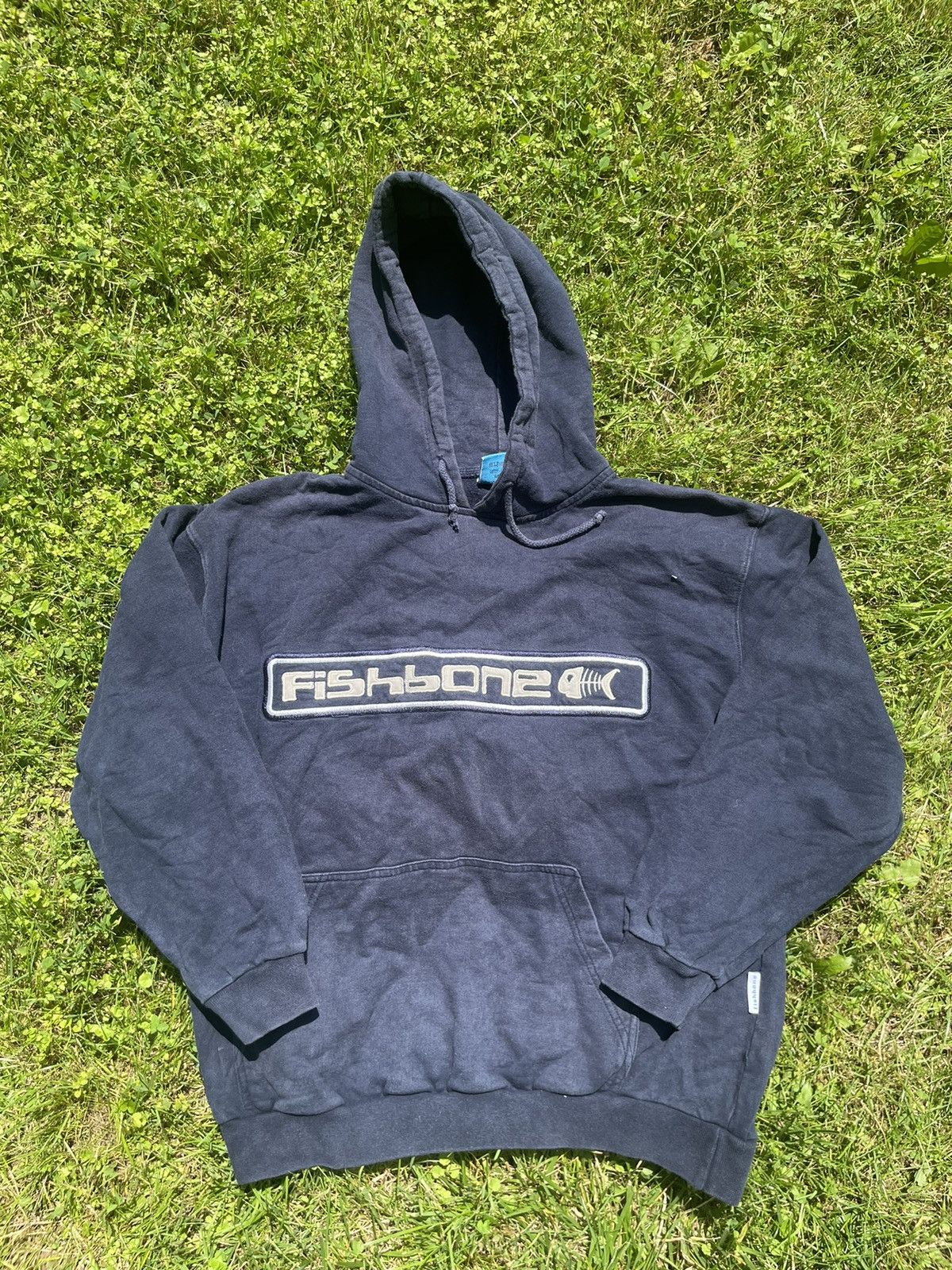 Vintage Fishbone boxy hoodie vintage retro spellout logo retro 90s ...