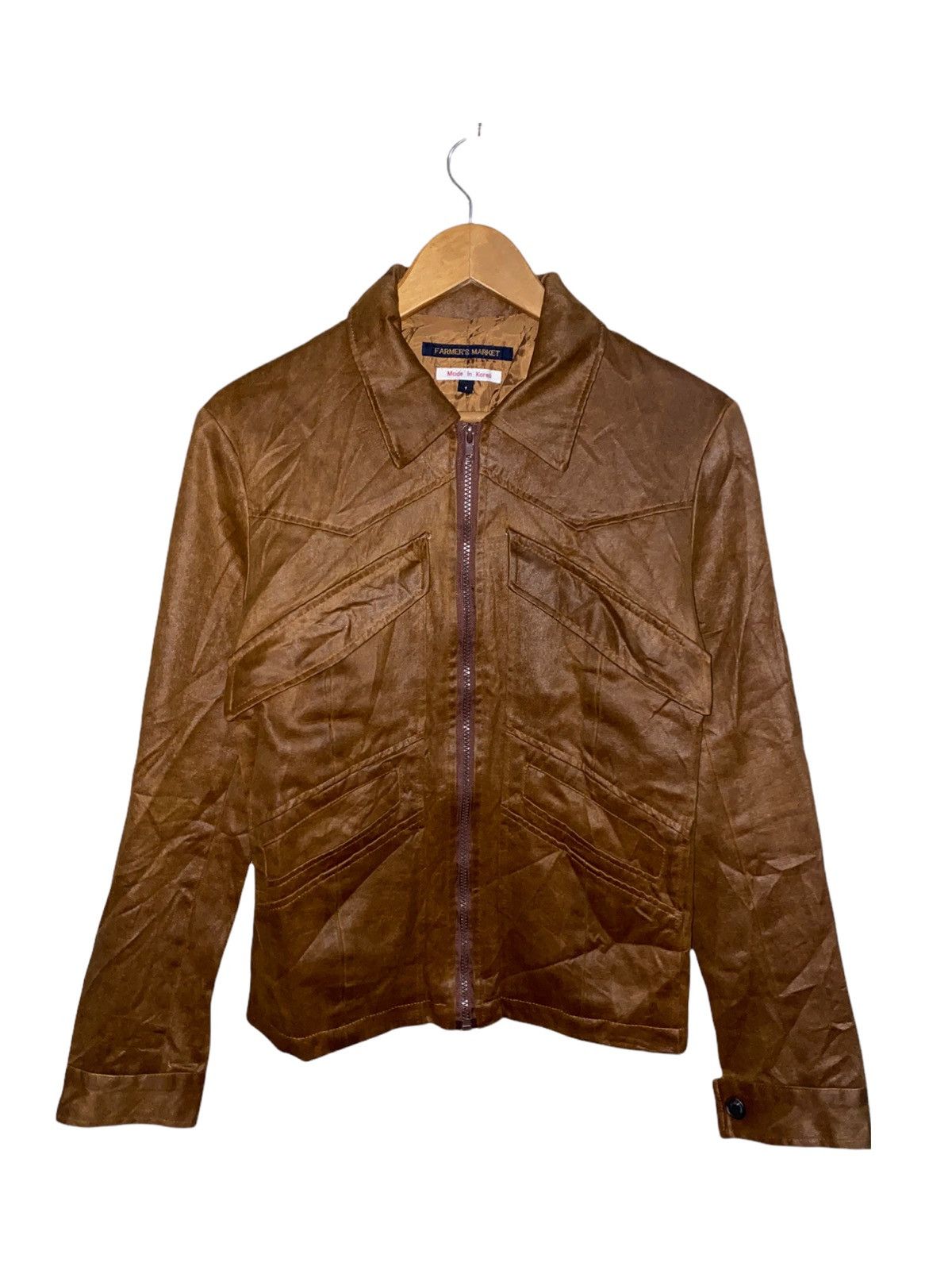 Cowboy Equipment Vintage 70s Burnt Jacket | Grailed