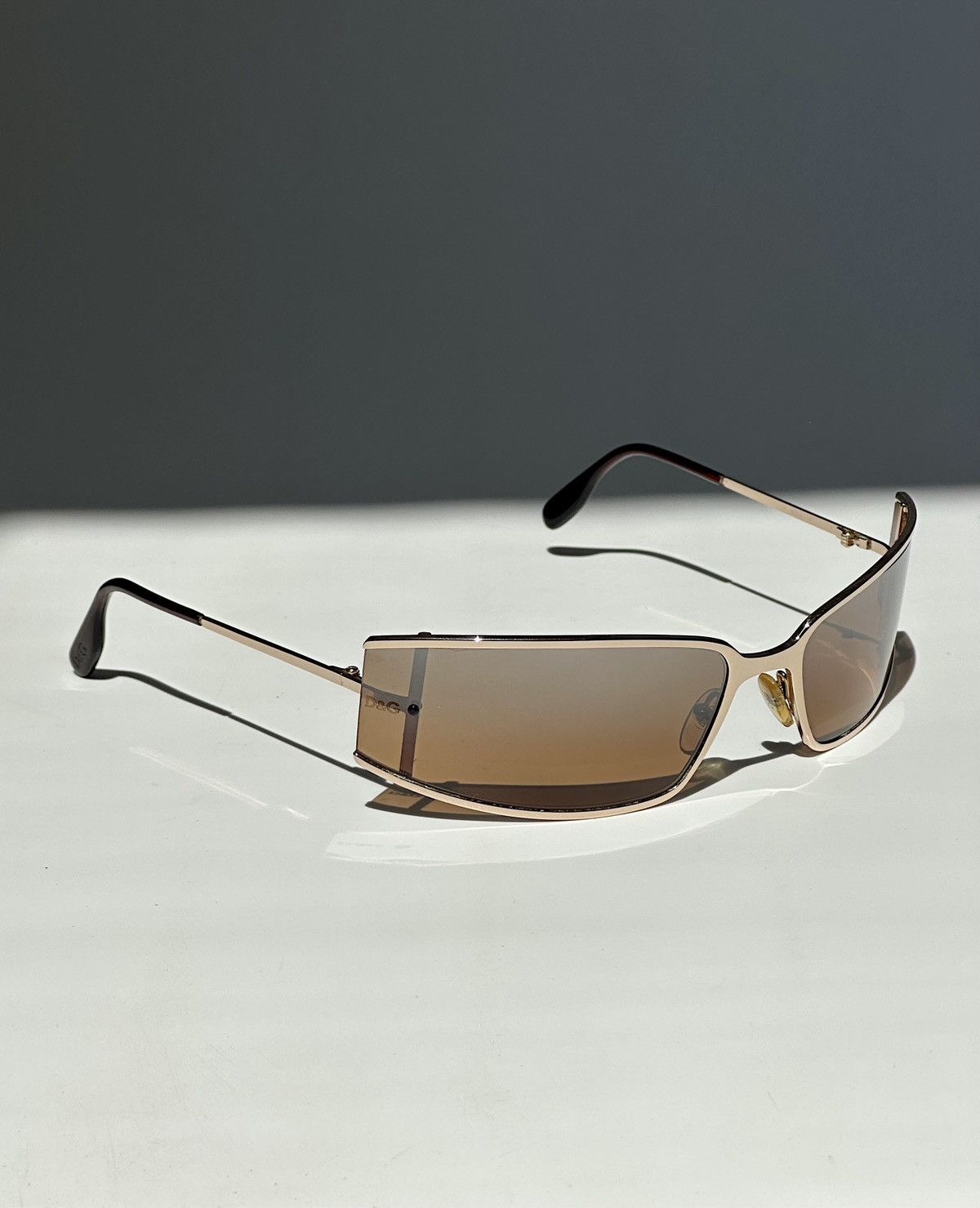 Dolce & Gabbana D&G Y2k Square Mirror Lens Sunglasses archive grunge ...