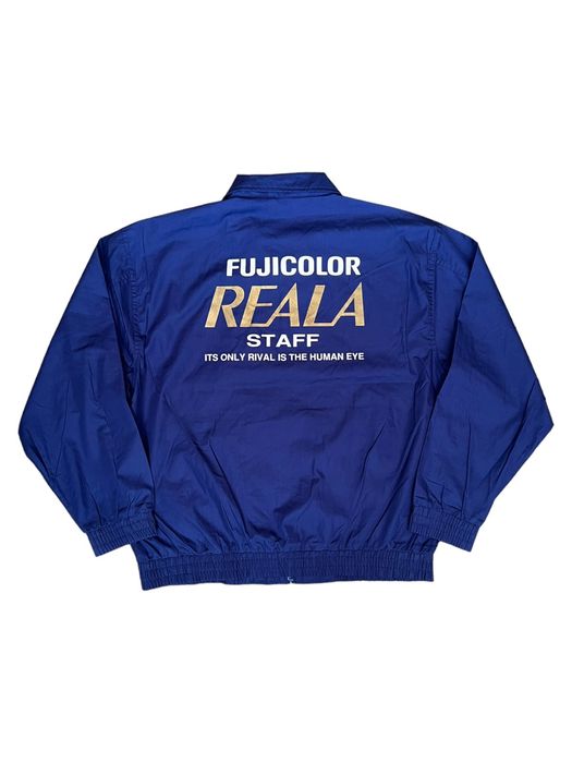 Vintage VERY RARE VINTAGE JACKET FUJIFILM FUJICOLOR REALA STAFF | Grailed