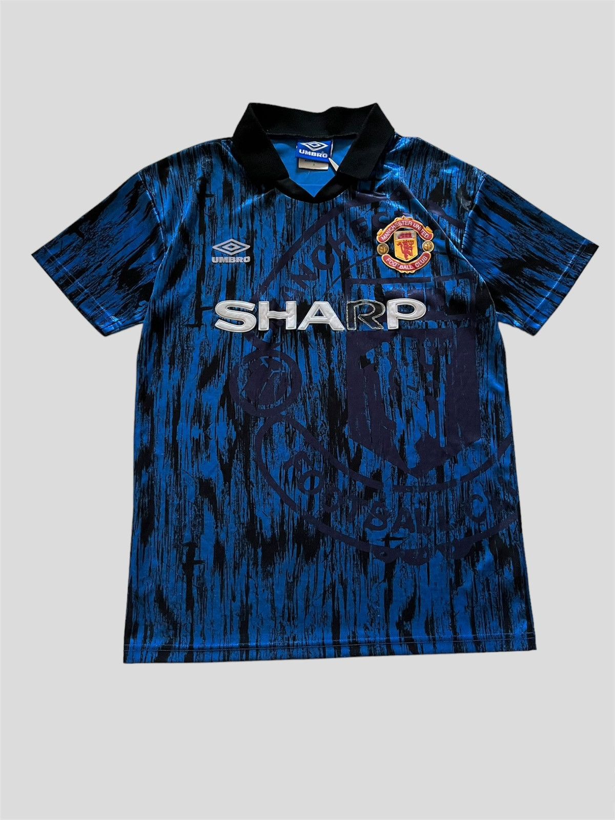 Vintage Vintage 90s Umbro Manchester United Sharp Jersey | Grailed