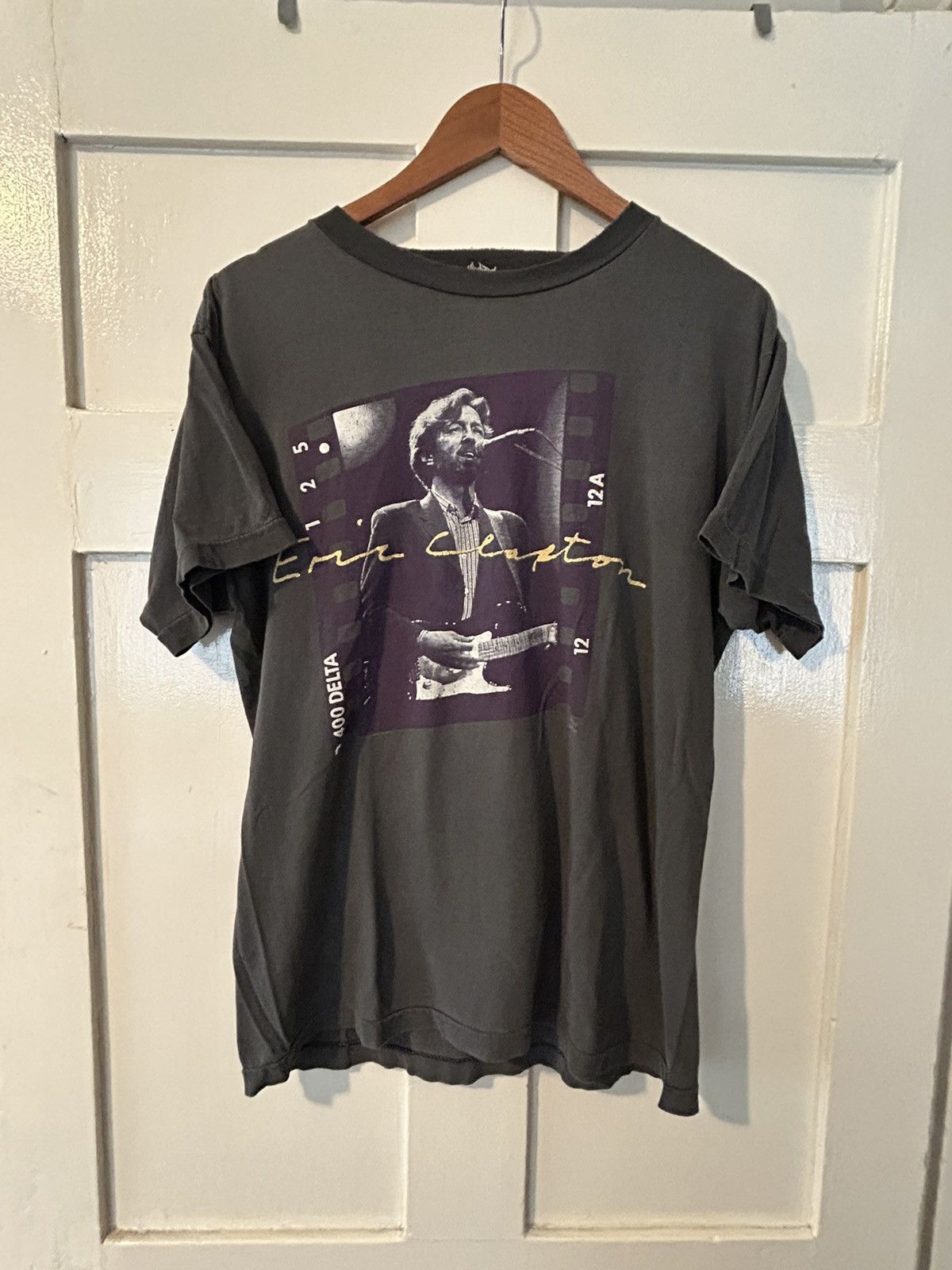 Band Tees × Vintage Crazy vintage 90s Eric Clapton faded band shirt ...