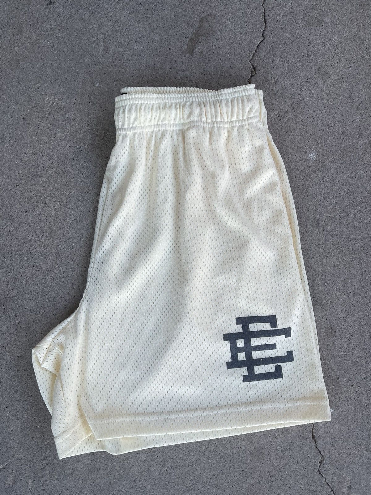 Eric Emanuel Eric Emanuel Basic Shorts - X Large Antique White/Dark ...