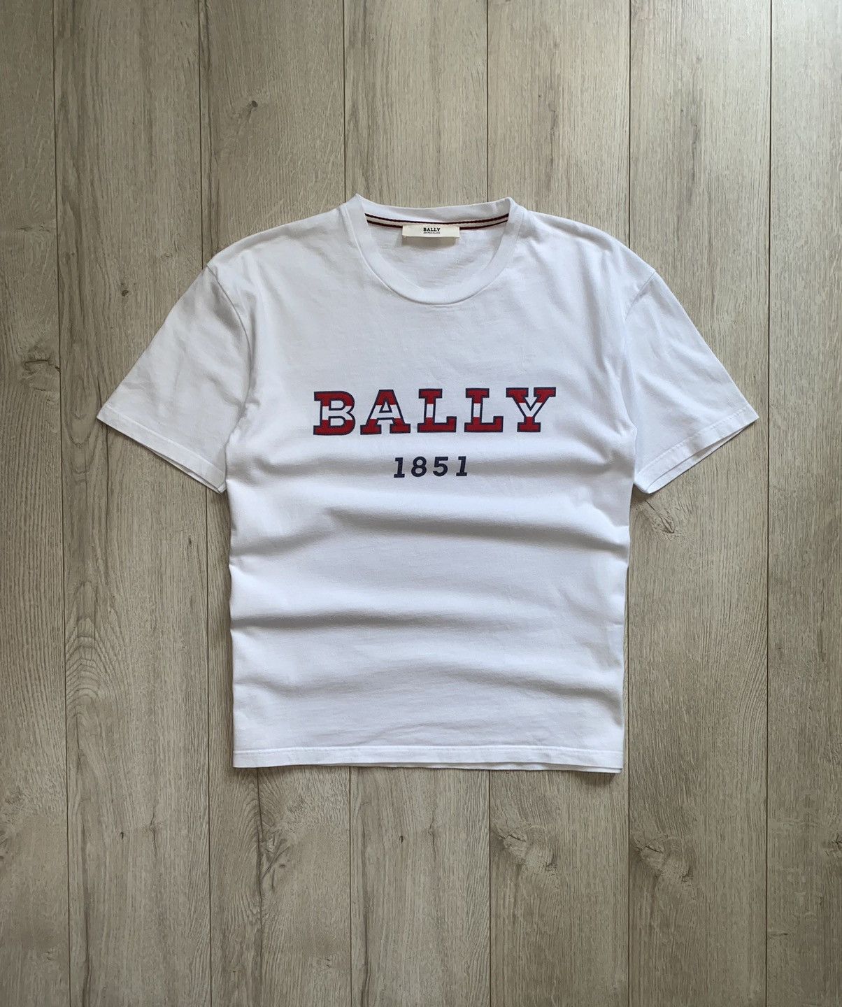 Bally Bally 1851 white t-shirt | Grailed