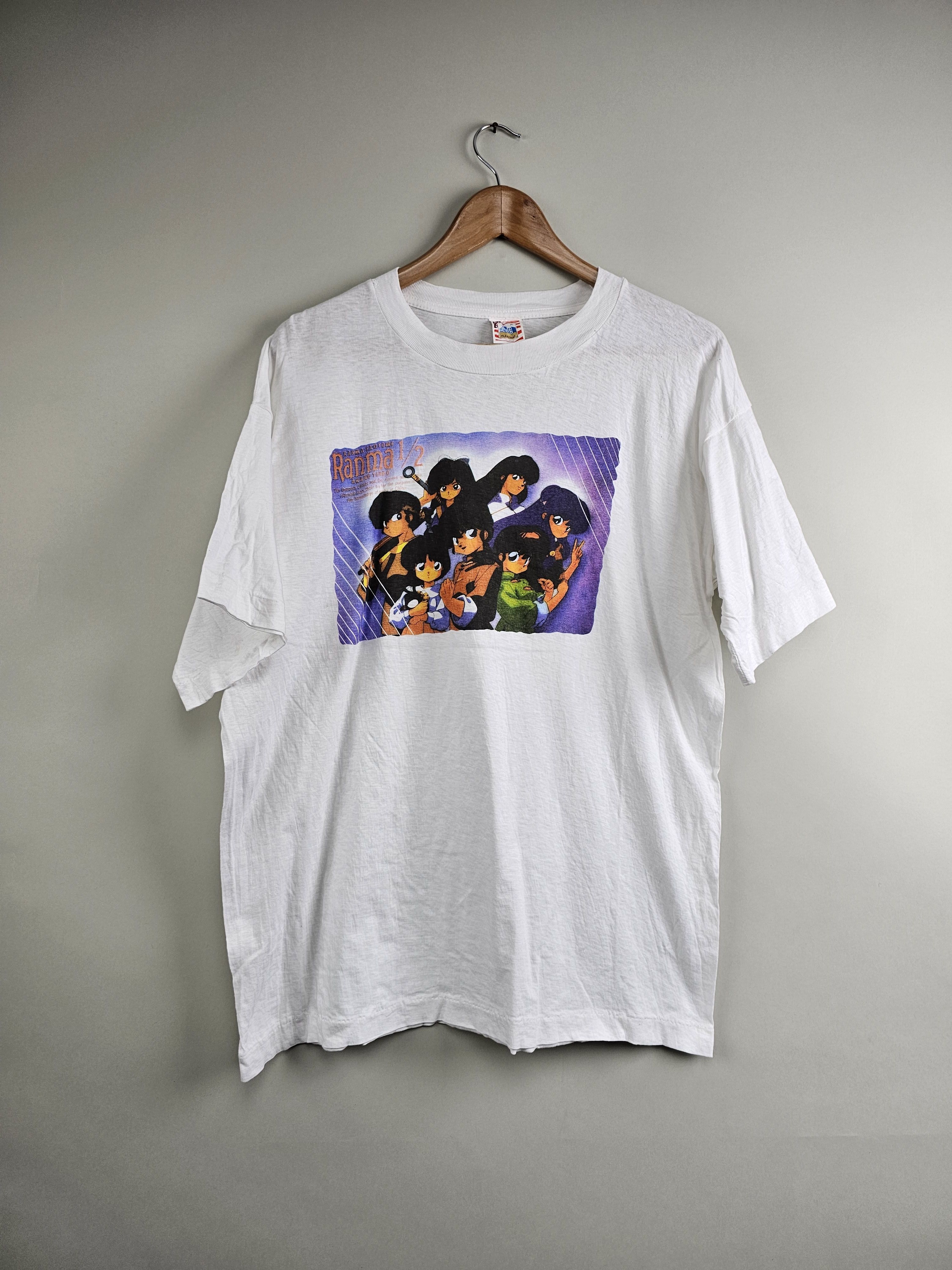Anime × Vintage 90s Ranma 1/2 Anime Vintage Anime T Shirt | Grailed