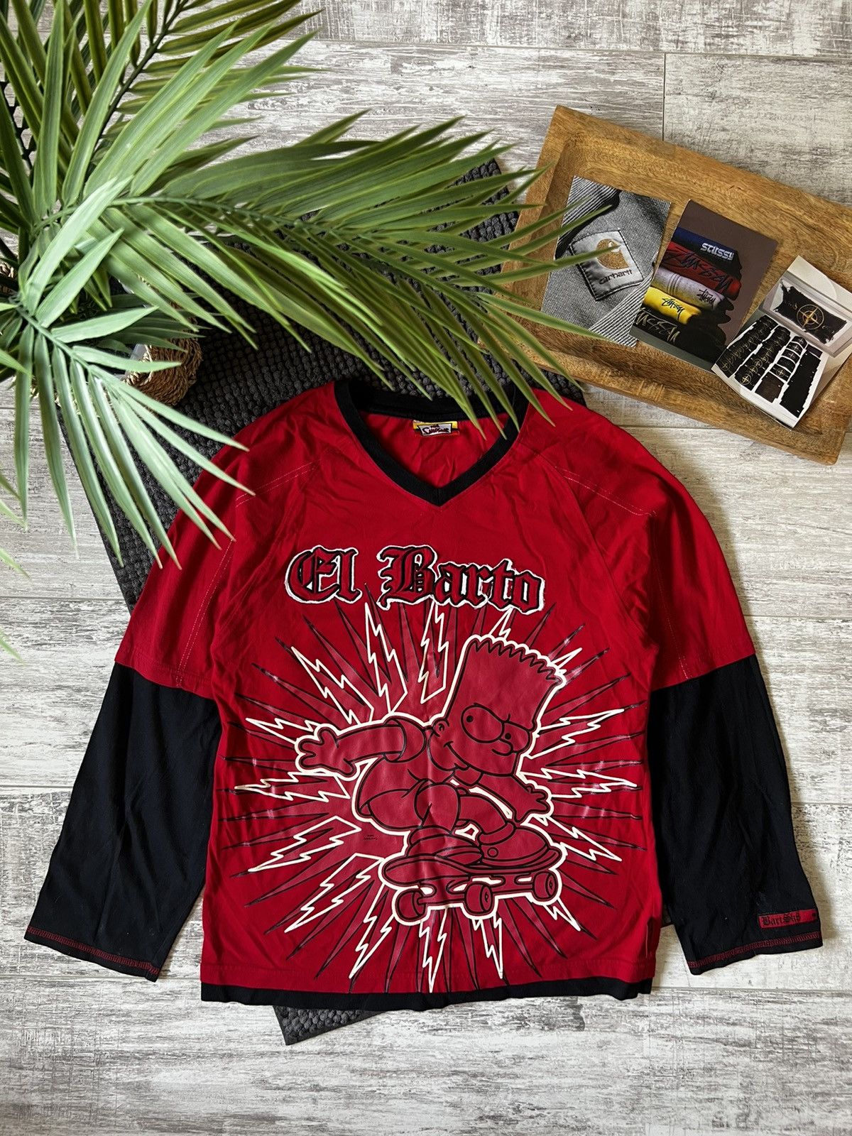 Mtv × The Simpsons × Vintage 🚨 VINTAGE THE SIMPSONS „EL BARTO” Y2K ...