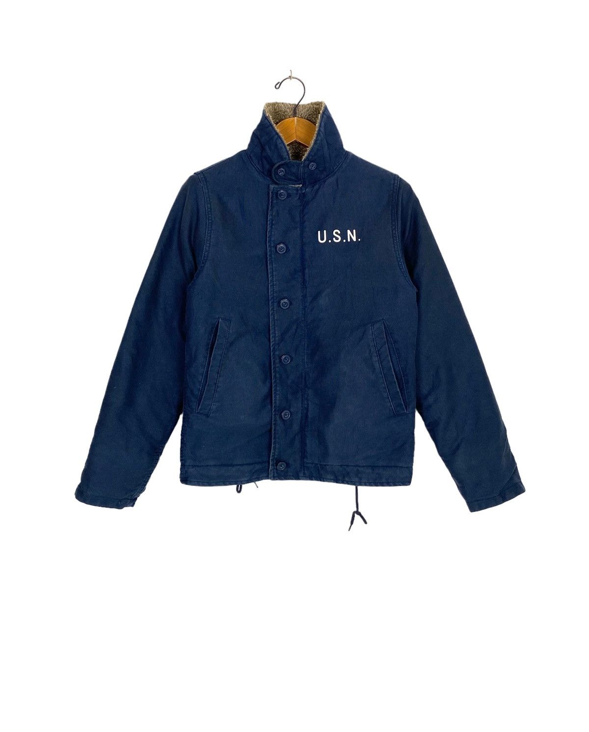 Usn Rare‼️ Us Navy N-1 Deck Jacket Deep Pile inside | Grailed