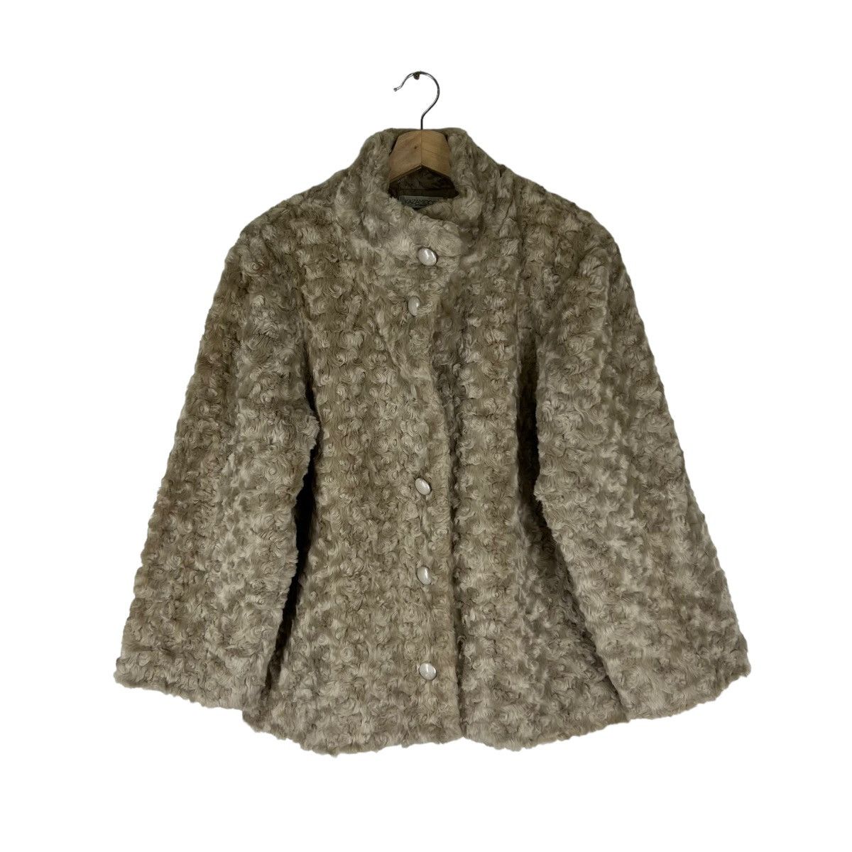 Japanese Brand RARE MINK FUR JACKET KAZAMIDORI BY NAIGAI ISSEY MIYAKE ...