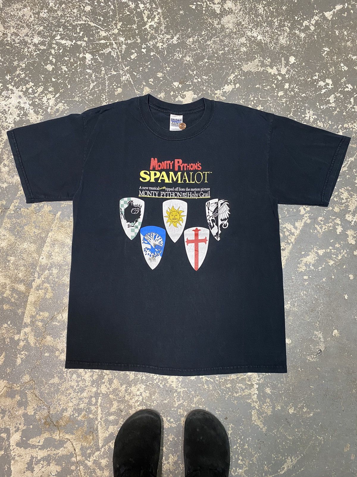 Vintage Vintage Monty Pythons & The Holy Grail Spamalot Musical Tee ...