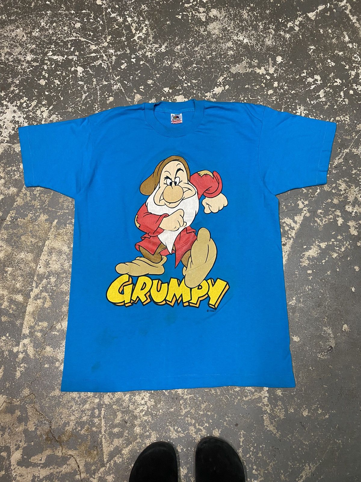 Vintage Vintage Grumpy Mirror Front Back Disney Cartoon Tshirt | Grailed