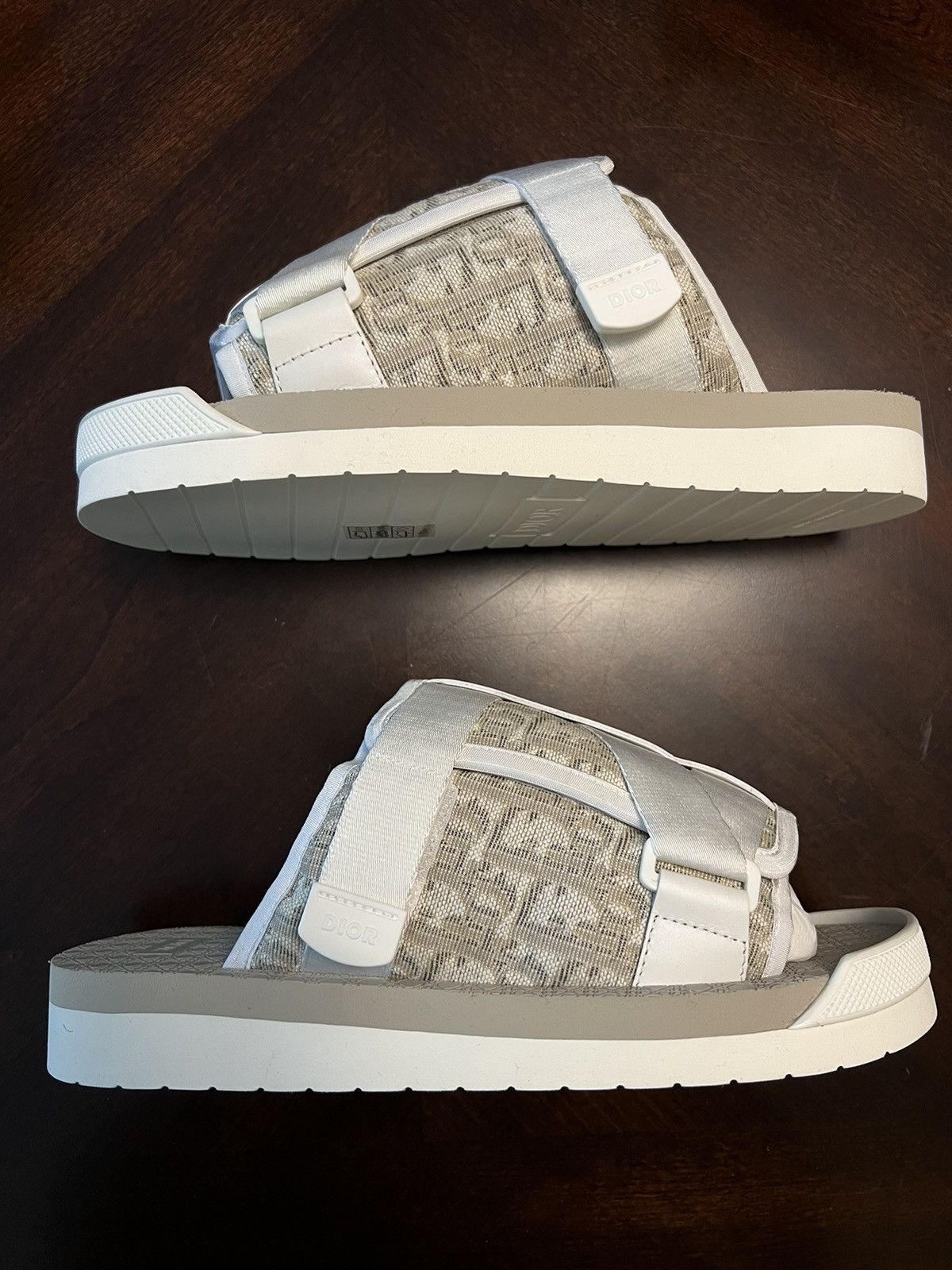 Dior Dior Alpha Slides Off White Size 8 | Grailed
