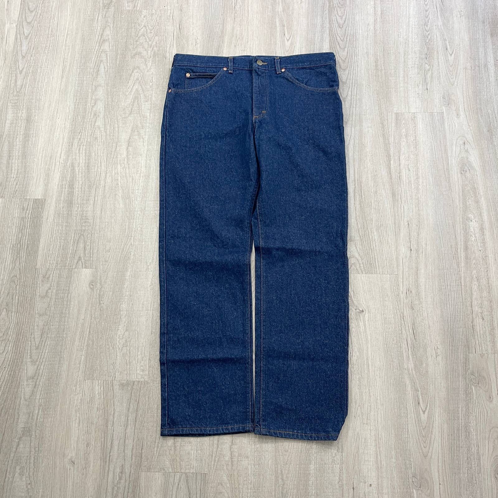 Lee VINTAGE 80s Lee 200-0189 Dark Wash Denim Jean Pants | Grailed