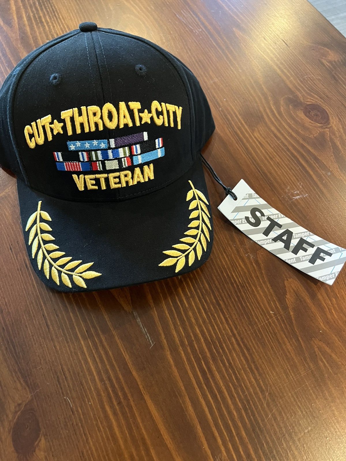 G59 Records Cut Throat City Veteran hat (STAFF) | Grailed