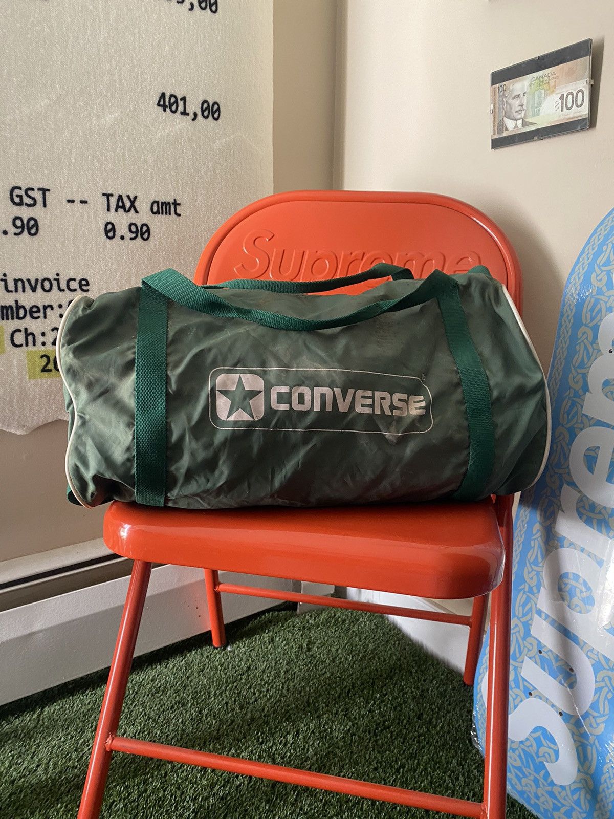Converse × Vintage Vintage converse gym bag duffle | Grailed
