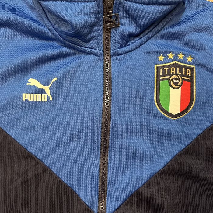 Puma Puma Italia Logo Full Zip Track Jacket | Grailed