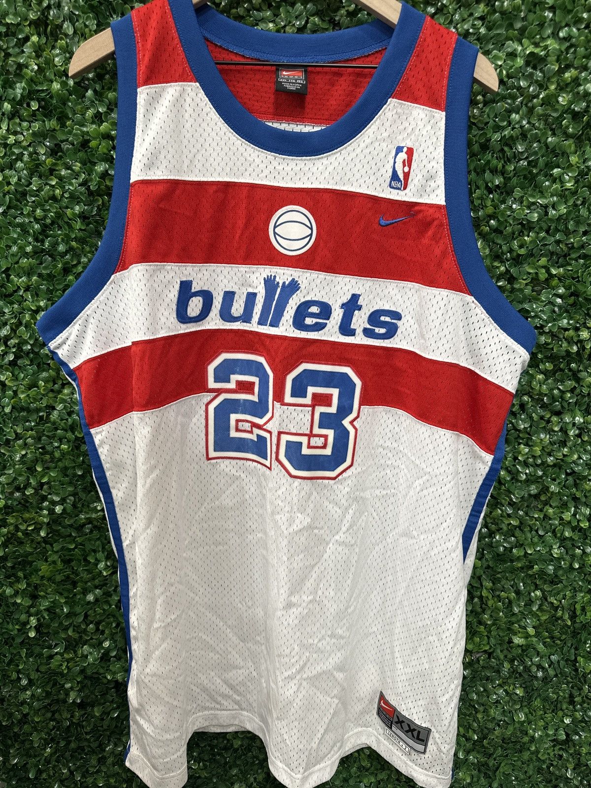 Jordan Brand × NBA × Vintage Washington bullets, Michael Jordan jersey ...