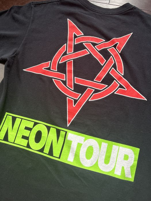 Playboi Carti Playboi Carti Anarchy Tee Neon tour | Grailed