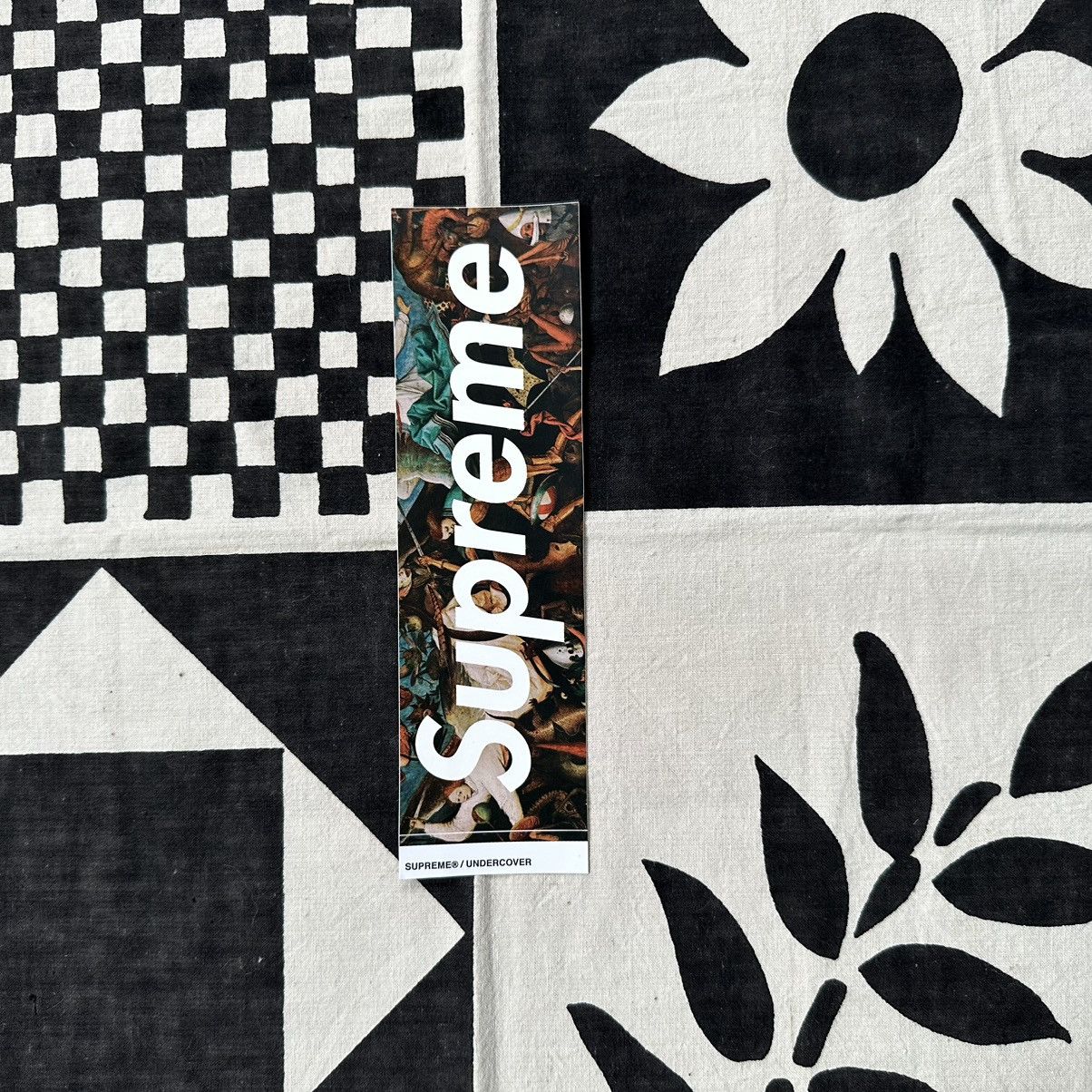 Supreme × Undercover Supreme Undercover Angels Box Logo Sticker FW16 ...