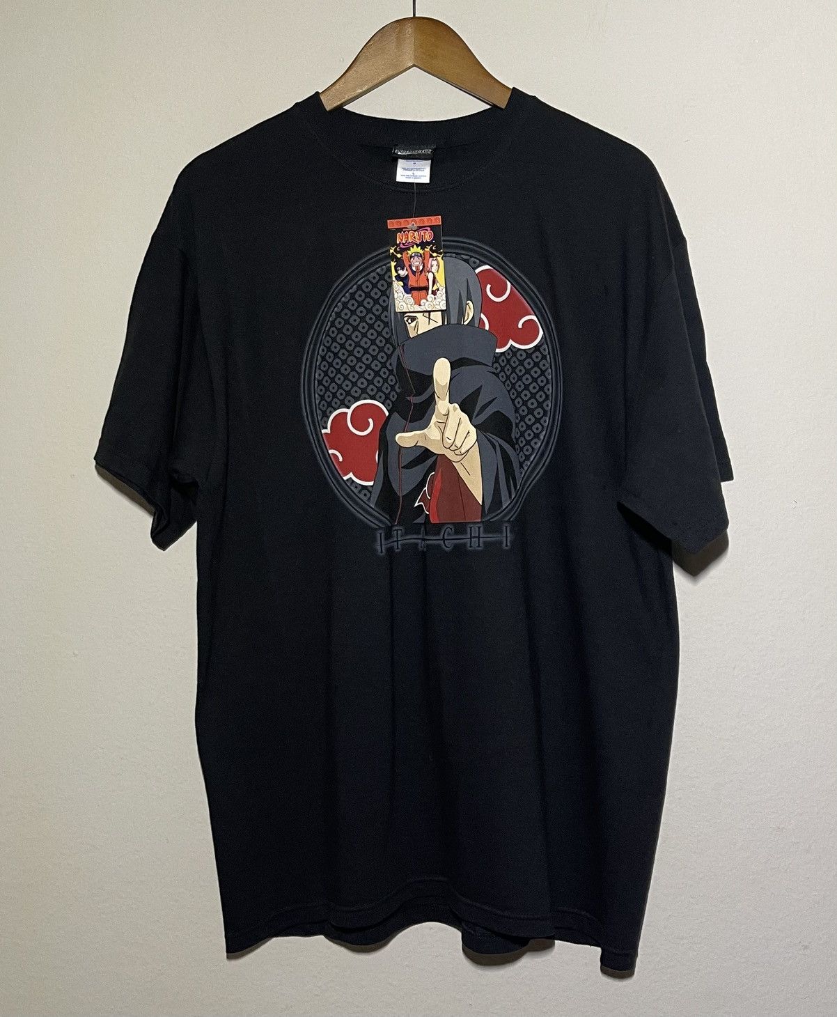 Vintage Vintage Naruto Itachi Uchiha 2002 Shirt | Grailed