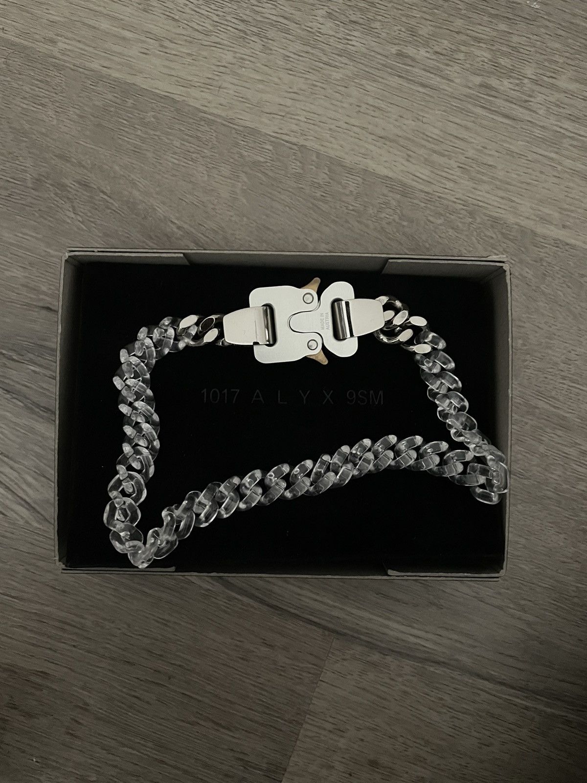 1017 ALYX 9SM 1017 ALYX 9SM NYLON CHAIN (transparent) | Grailed