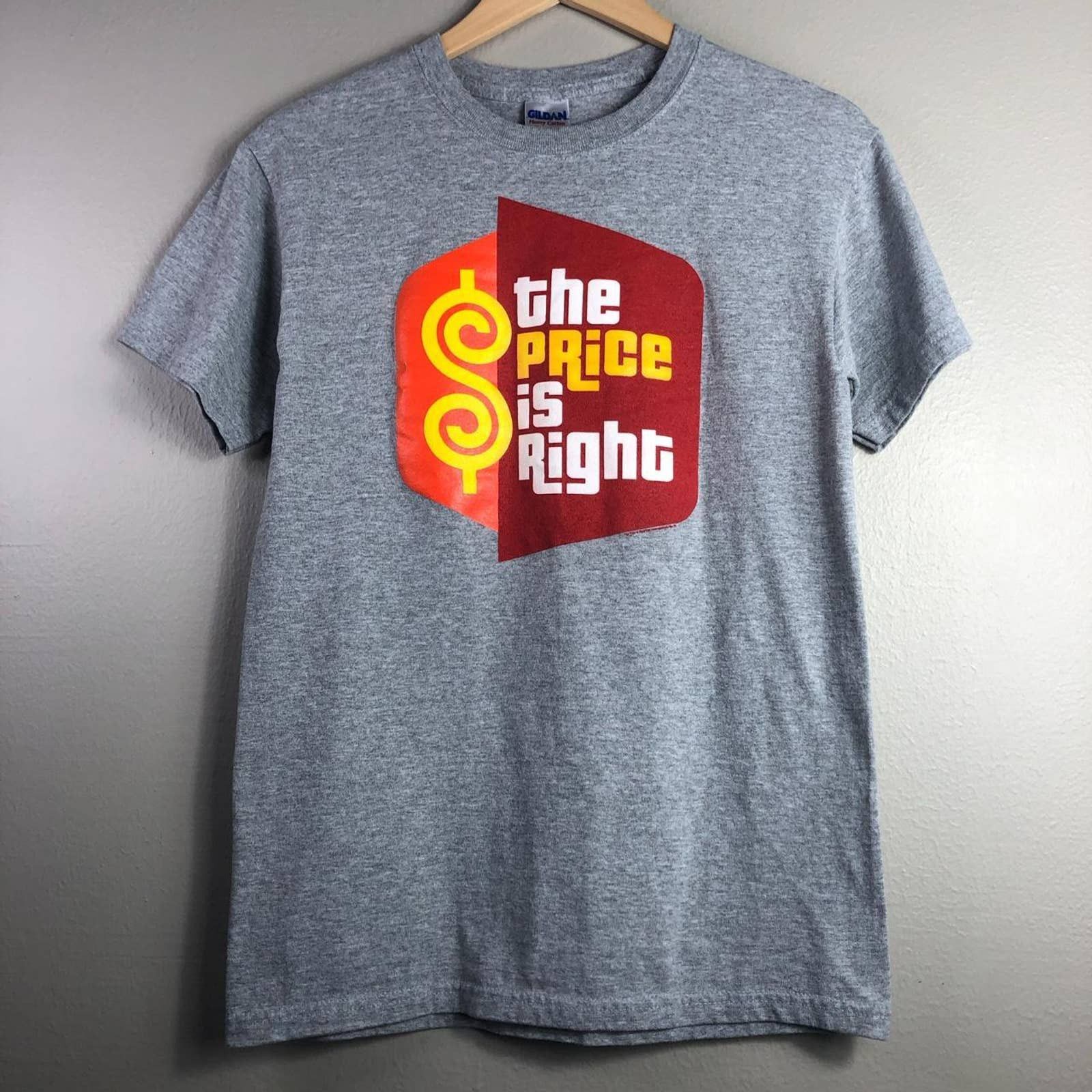 Gildan The Price Is Right T Shirt Vintage Television Tv Show Grey S ...