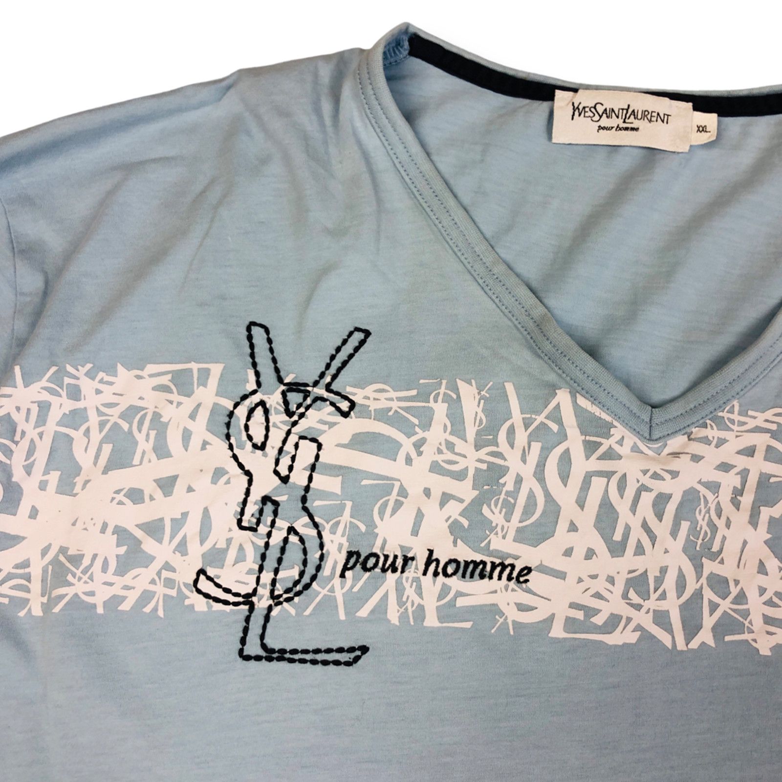 Yves Saint Laurent YSL Logo T-Shirt | Grailed