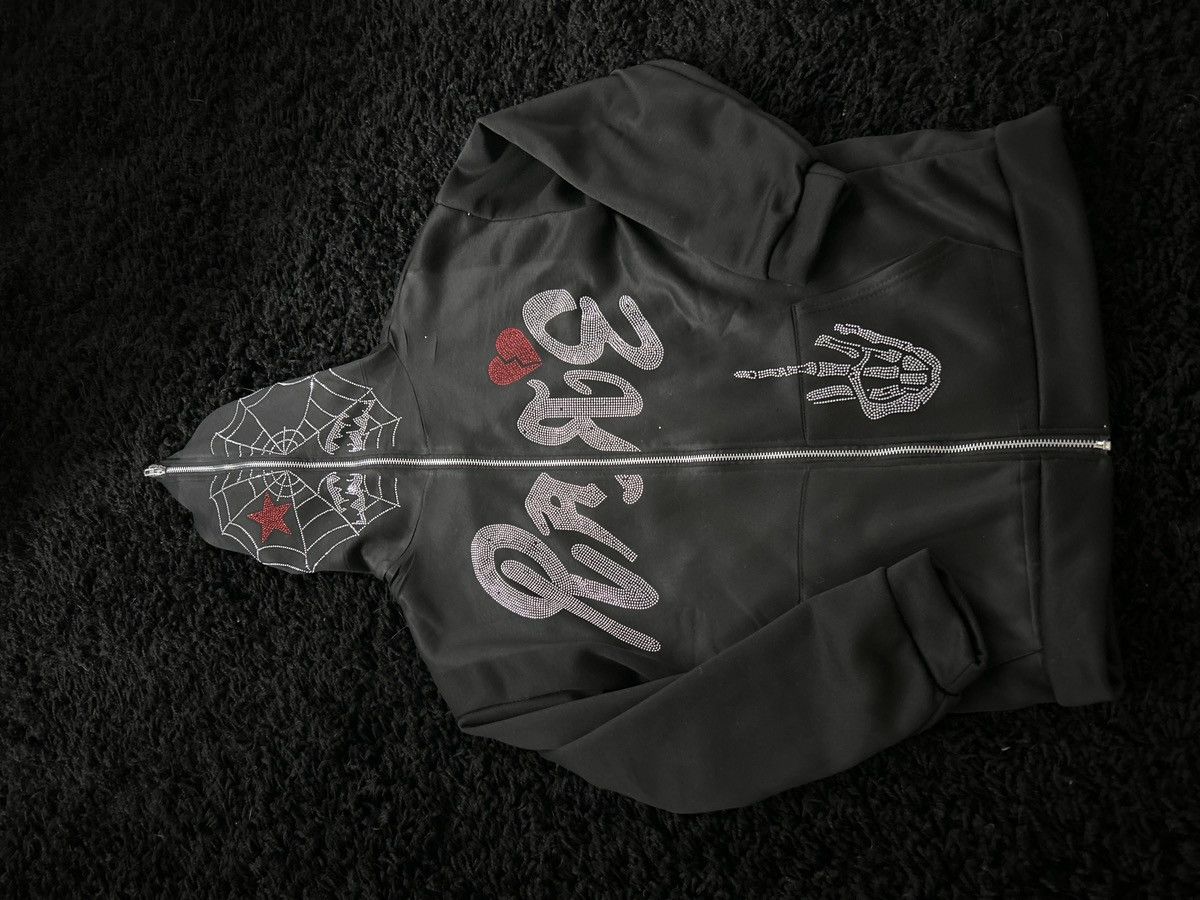 Japanese Brand Custom Sp5der design type jacket | Grailed