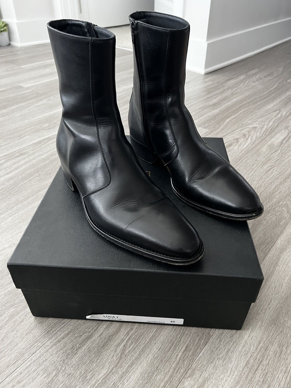 From The First From the First Luca Chelsea Boot concealed zip size 12 ...